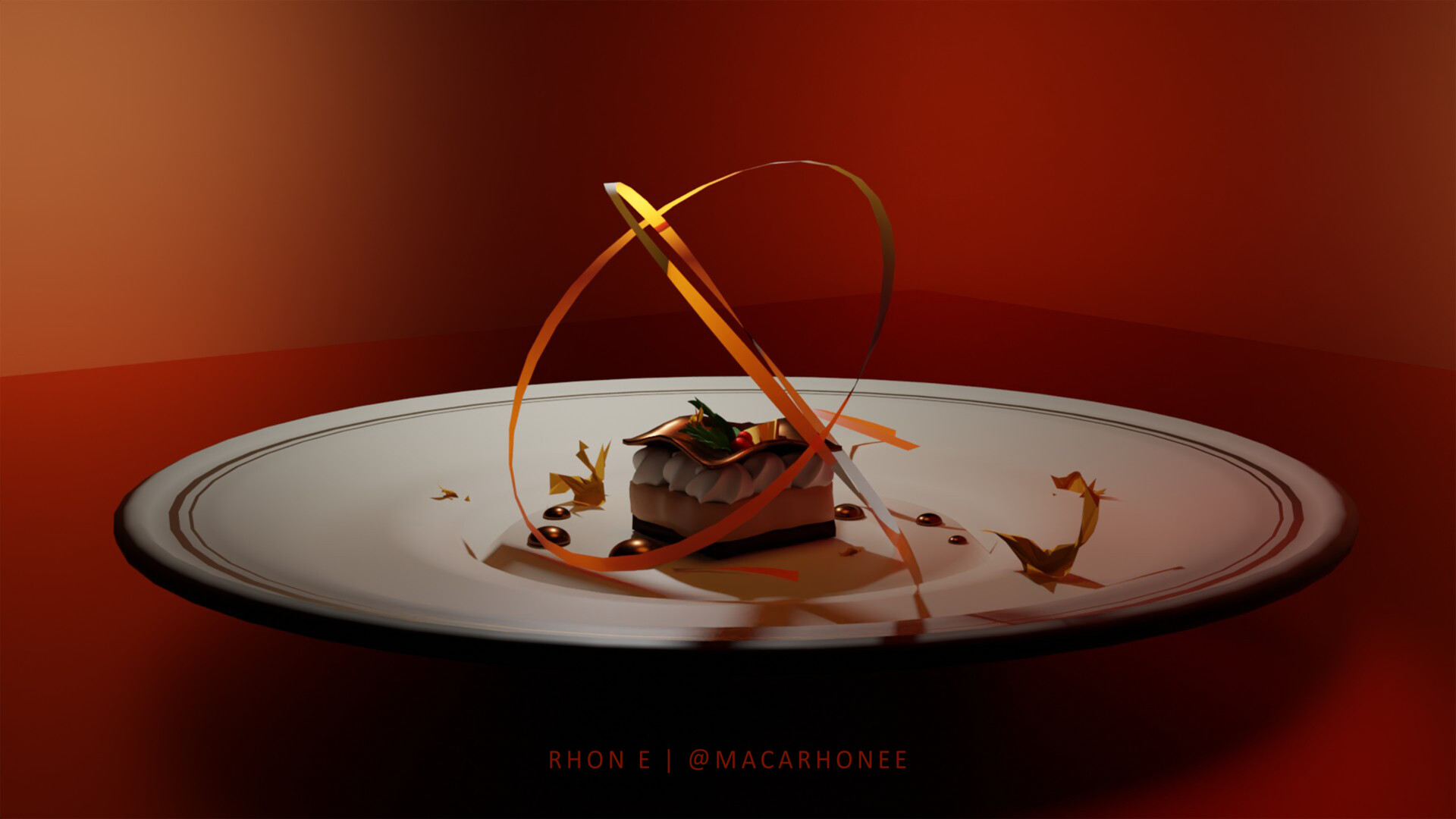 ArtStation - Fancy (?) Plating na may Konting Pagkain