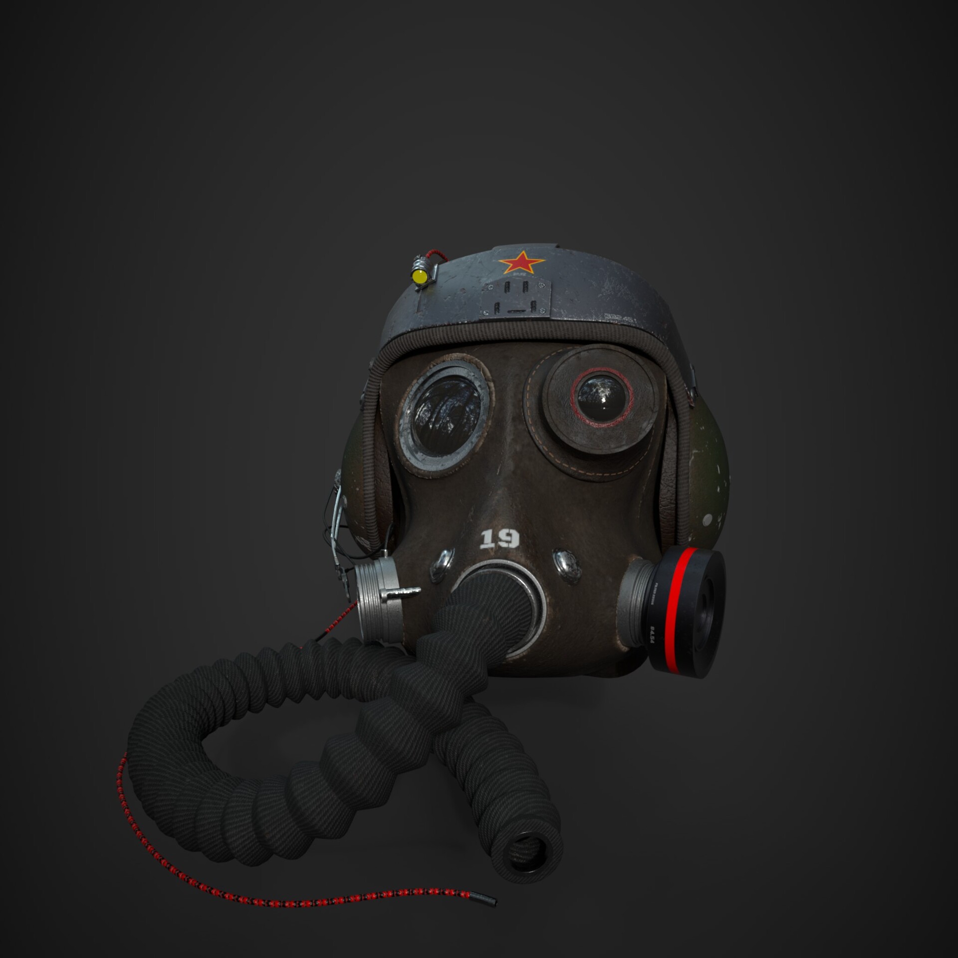 ArtStation - Pilot Helmet
