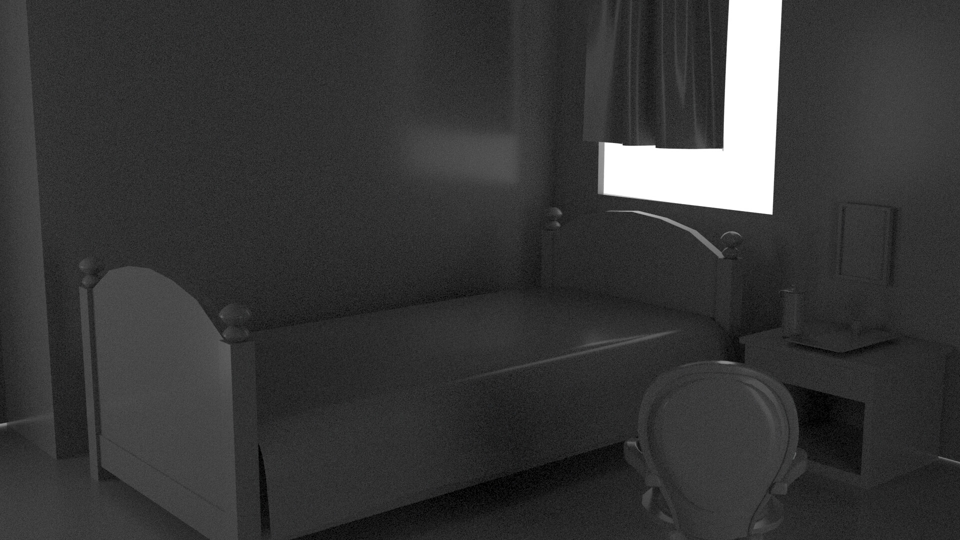 ArtStation - Low poly Mary´s room