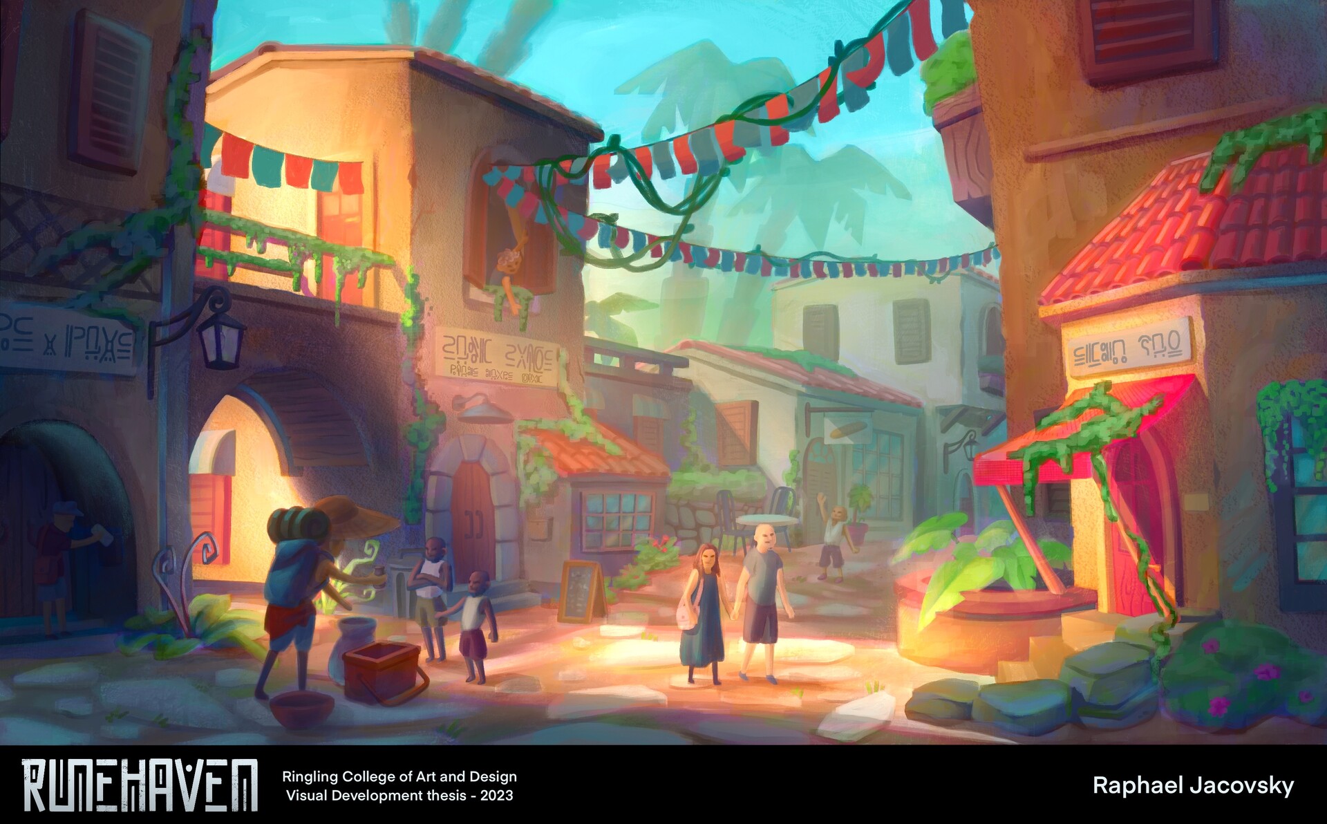 Raphael Jacovsky - Runehaven- Town