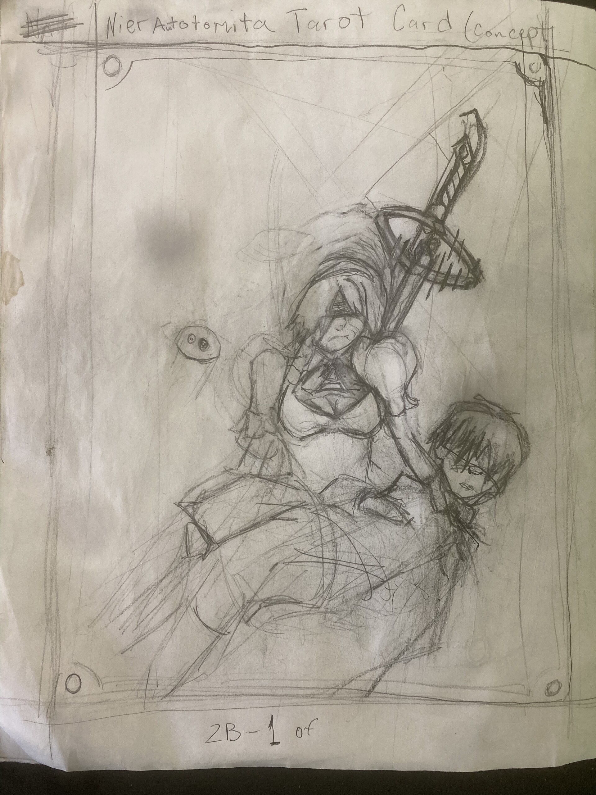 ArtStation - 1 of Swords, 2B 9s