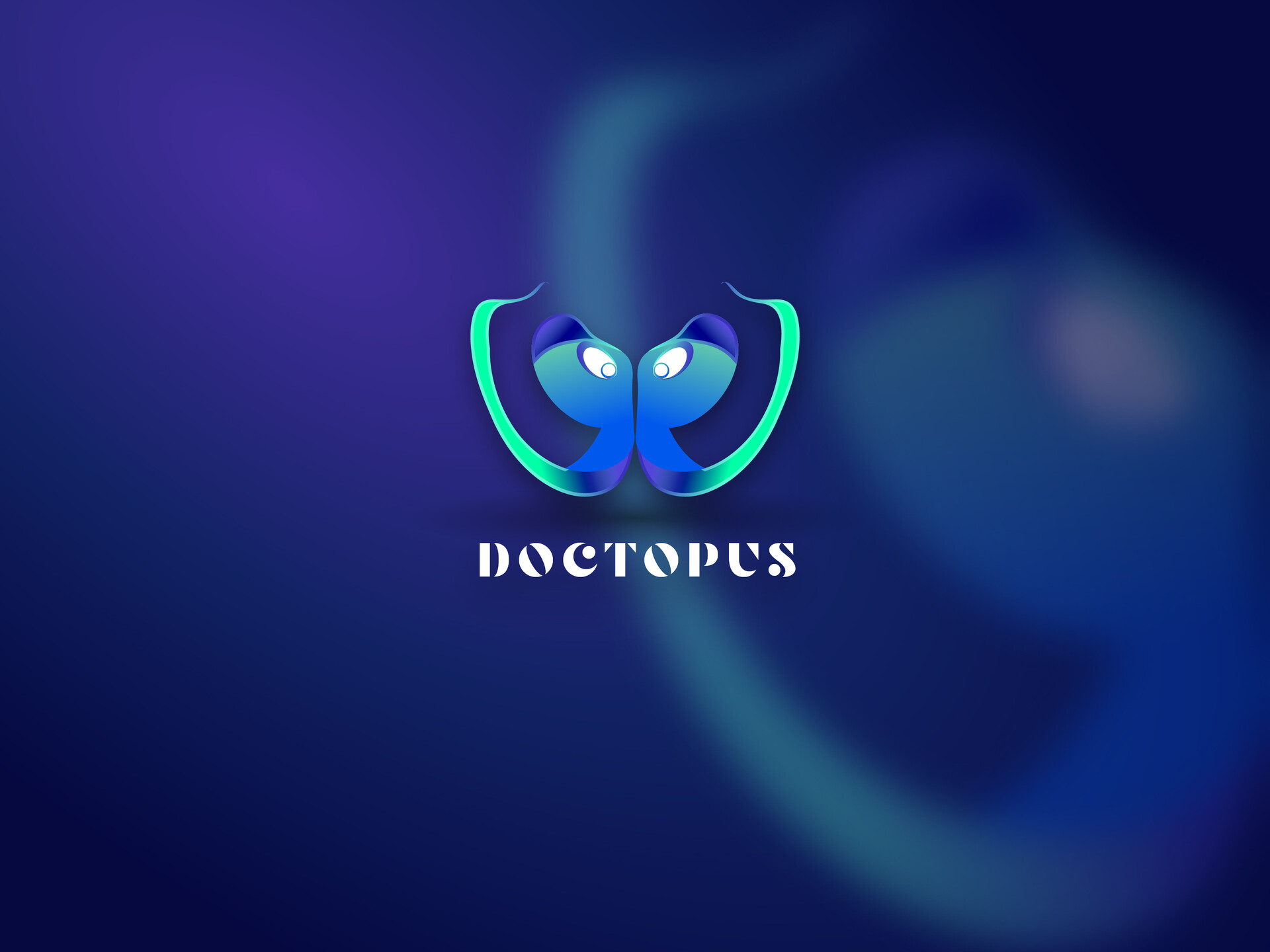 ArtStation - DOCTOPUS Logo | Logo For Sale | Gradient & Modern Logo