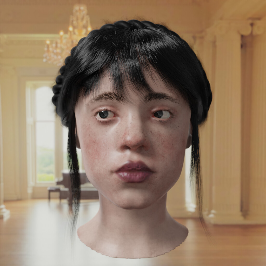 ArtStation - Girl Head