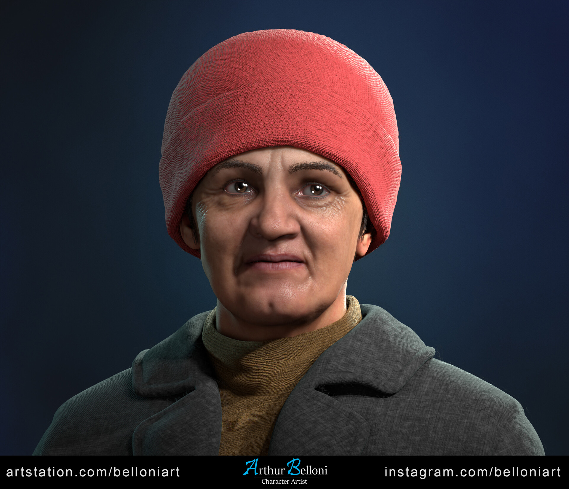 ArtStation - Mother - Scan study + Breakdown - Real time