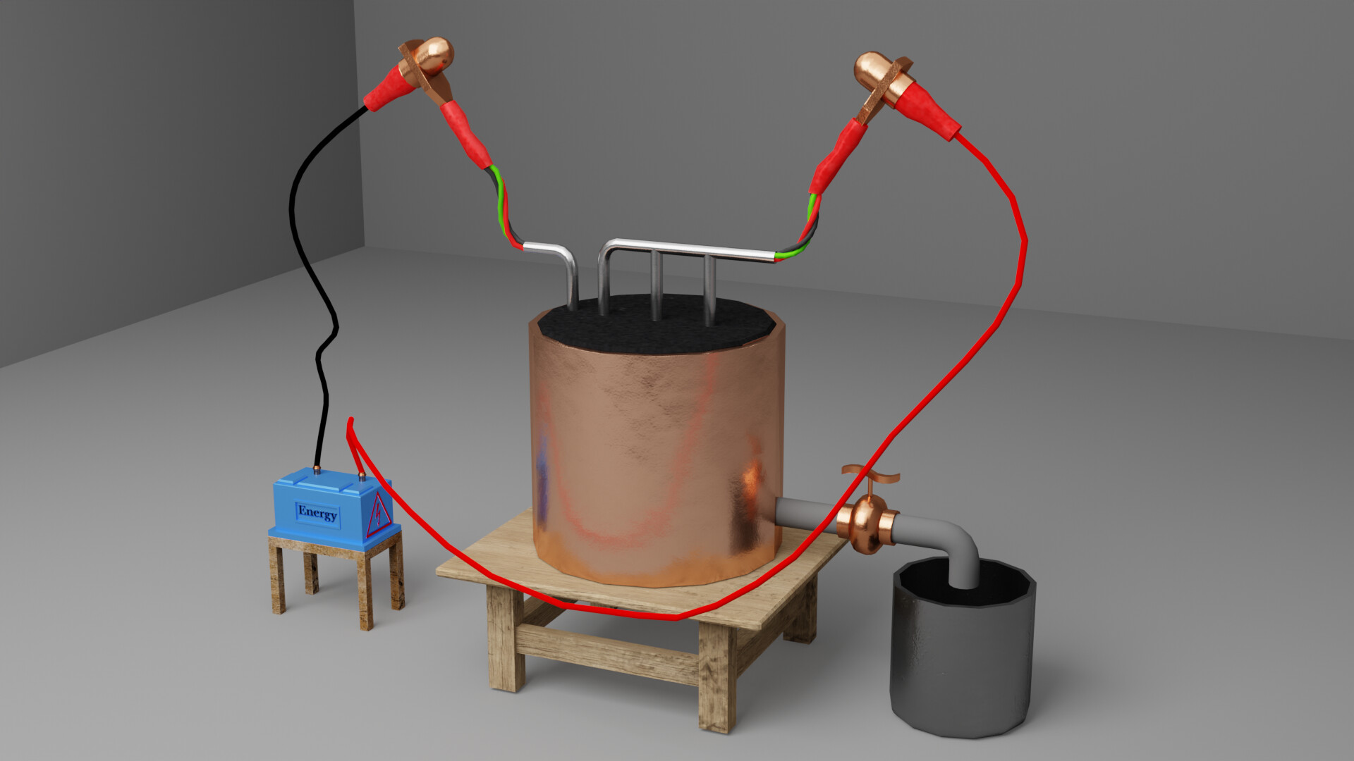 ArtStation - Extraction Process of Aluminium