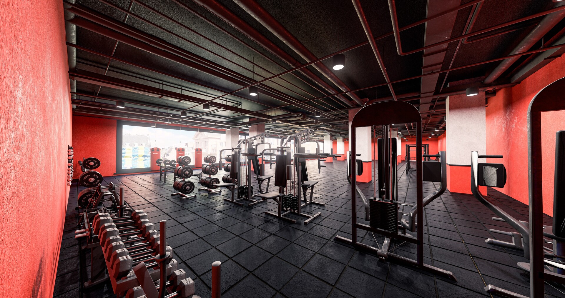 Acool rocket - GYM overlooking at Dam Square