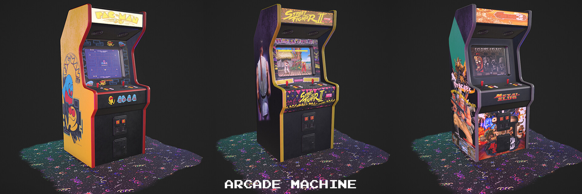 ArtStation - Arcade Machine
