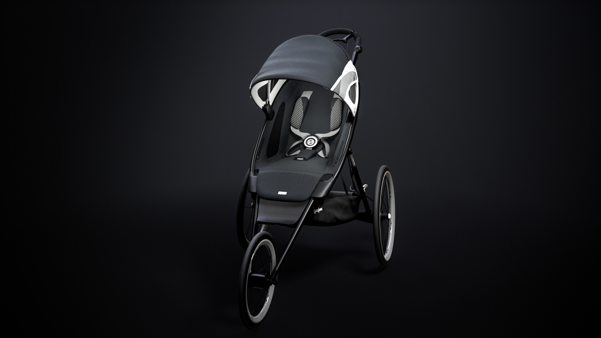 Lenny Caino - Cybex "Avi" Jogging Baby Stroller