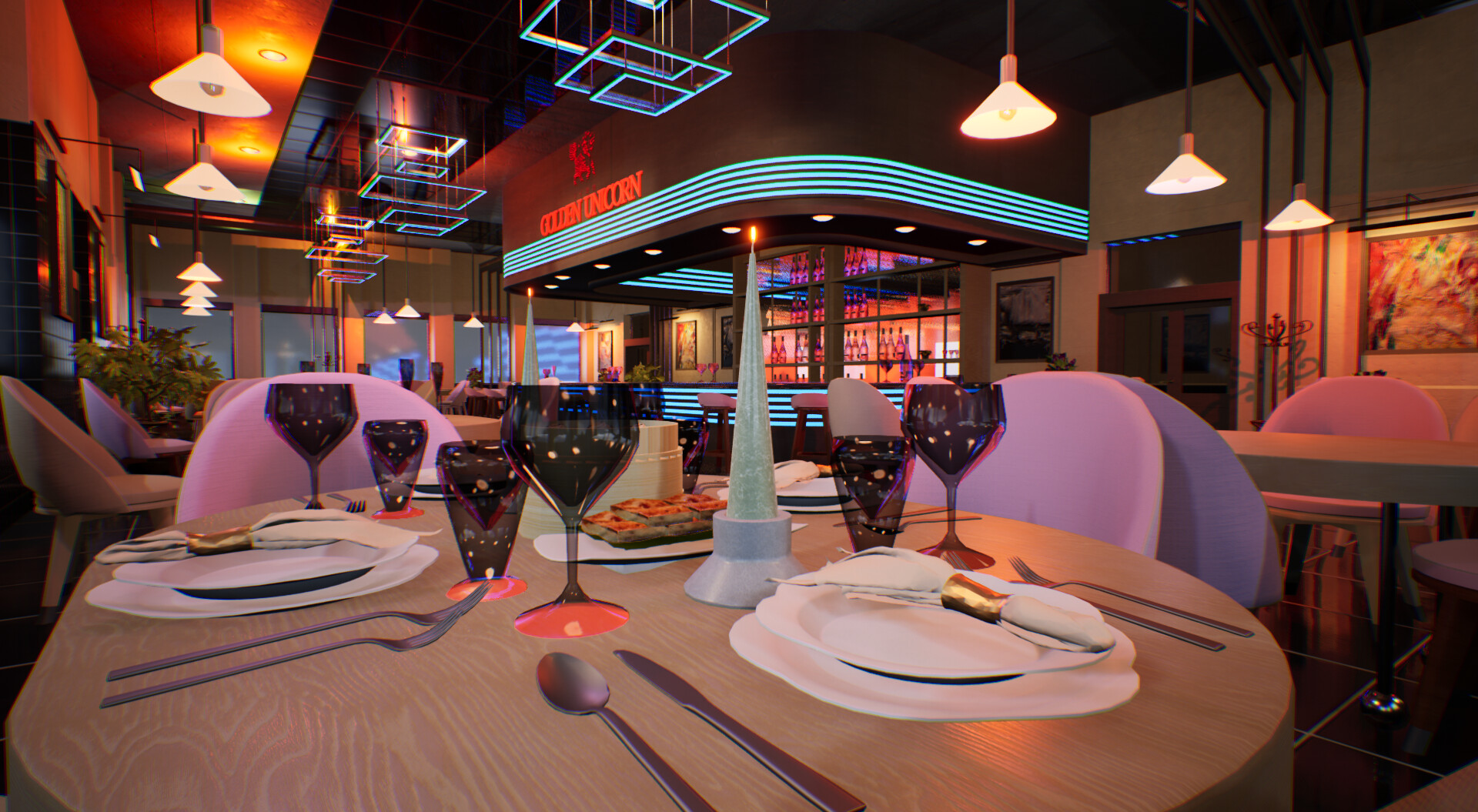 Patricia Midy - Unreal Engine 5 Dim Sum Restaurant