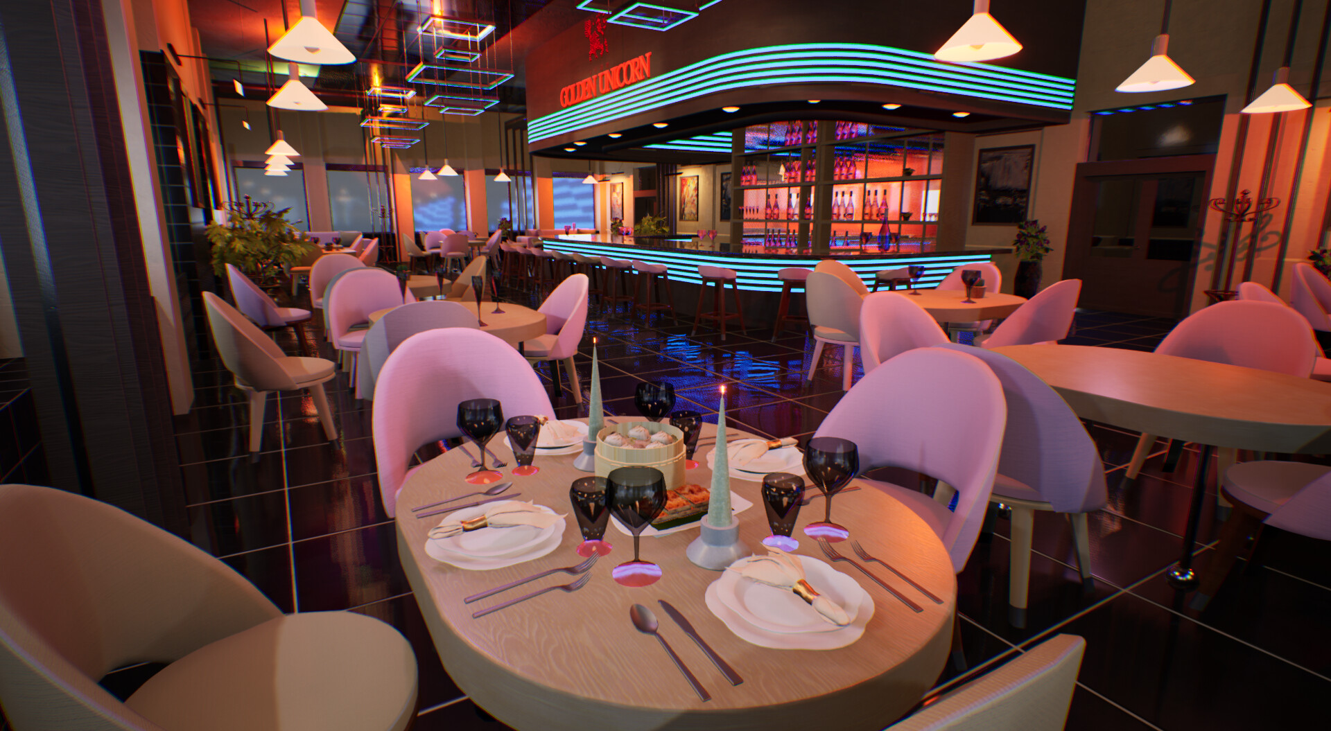Patricia Midy - Unreal Engine 5 Dim Sum Restaurant