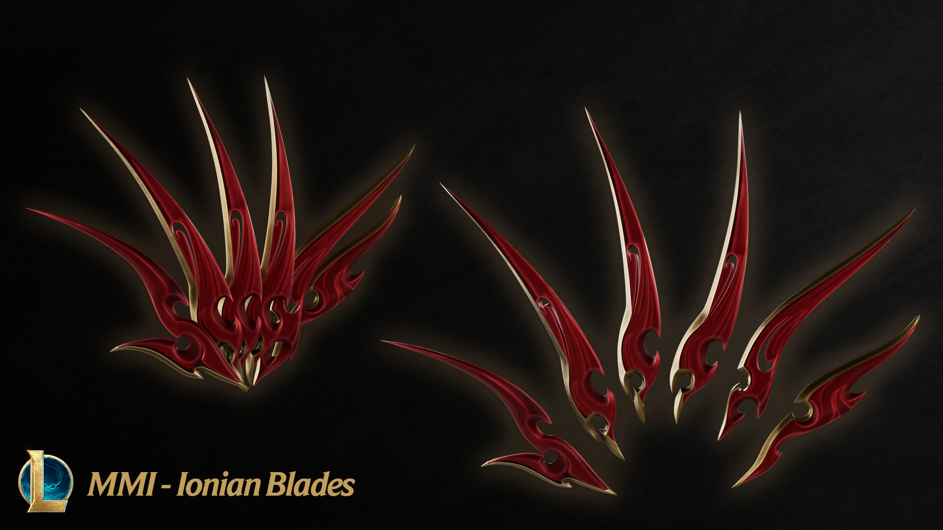 ArtStation - "MMI - Ionian Blades" - 3D Prop