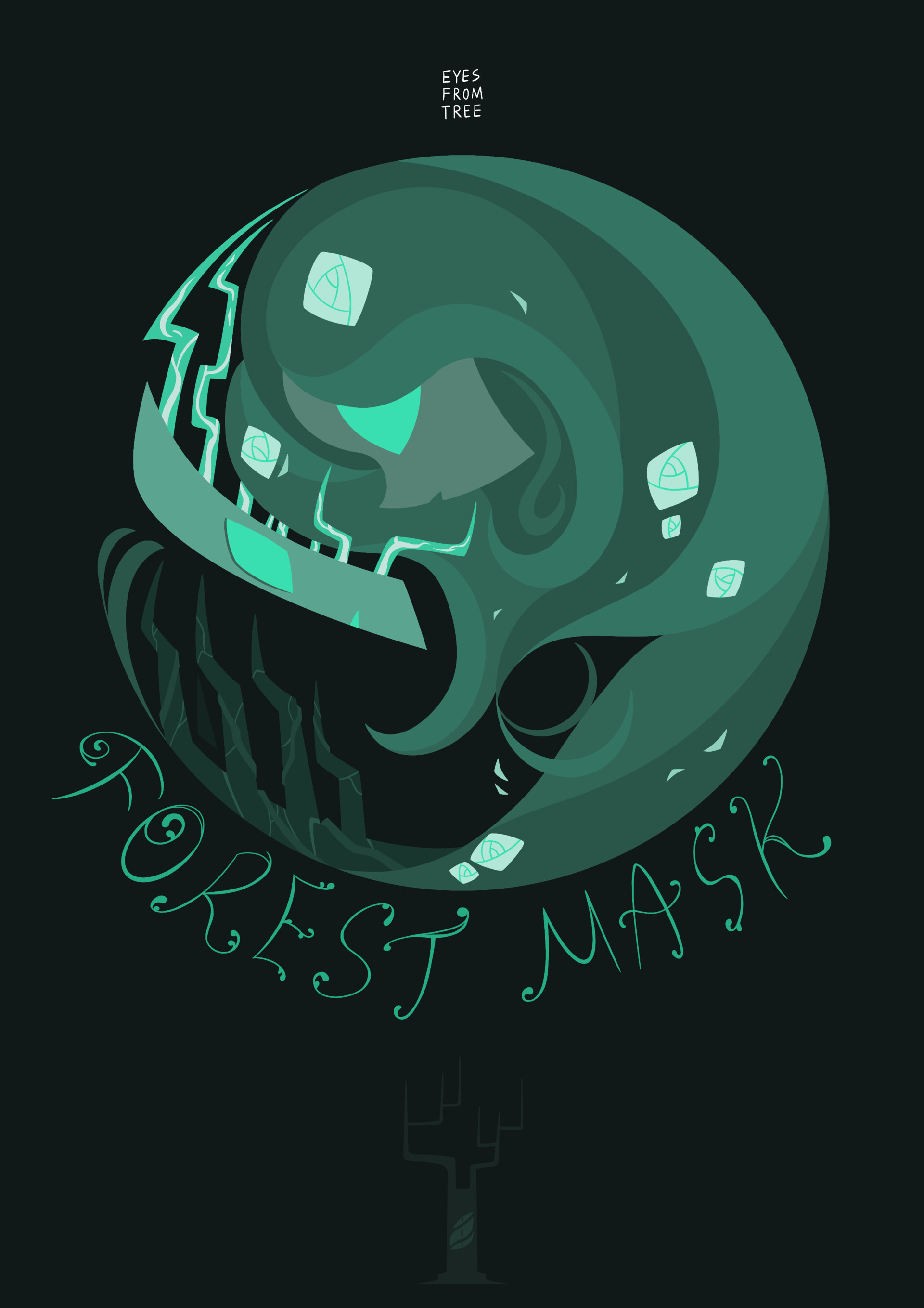 ArtStation - forest mask