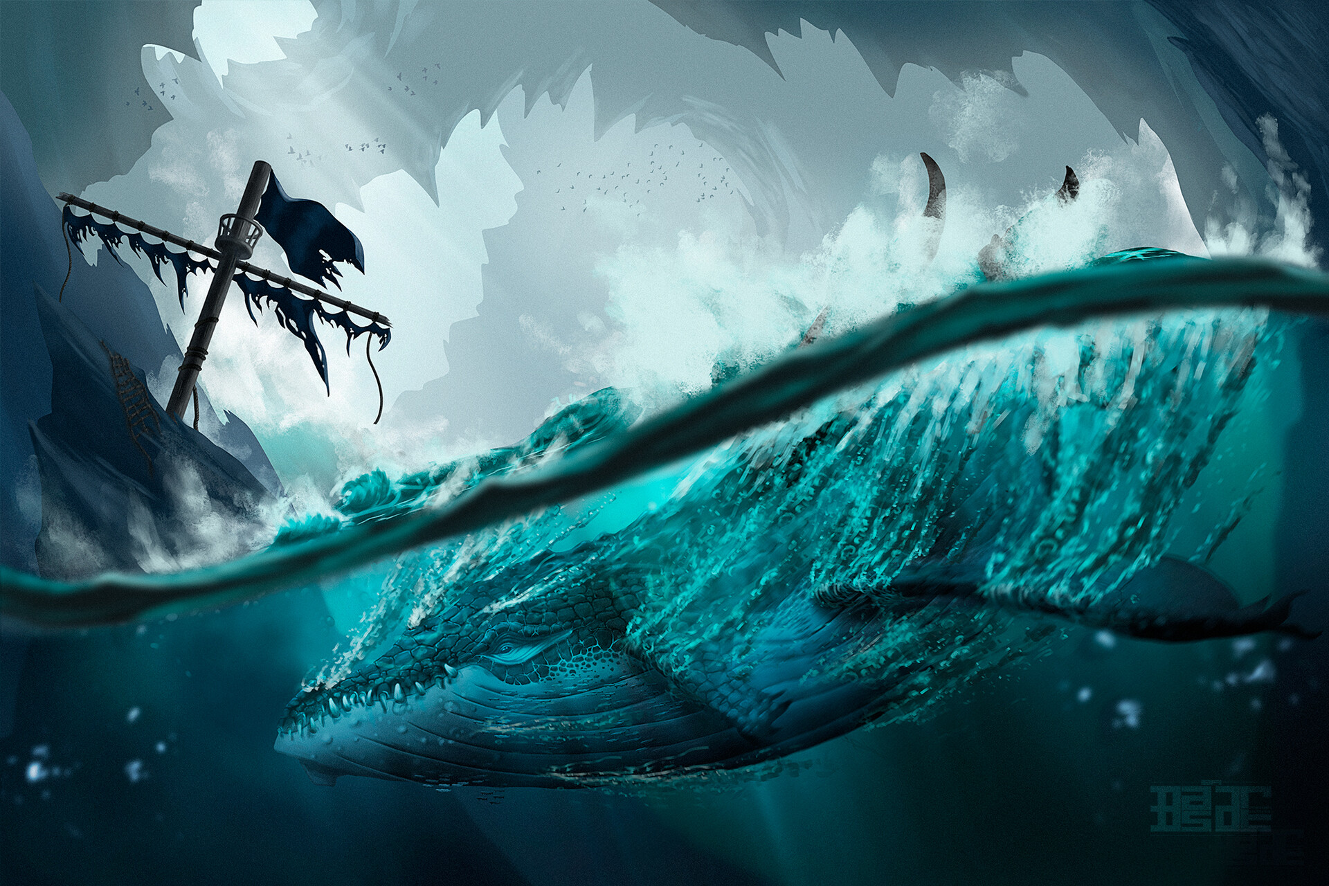 ArtStation - Whale hybrid