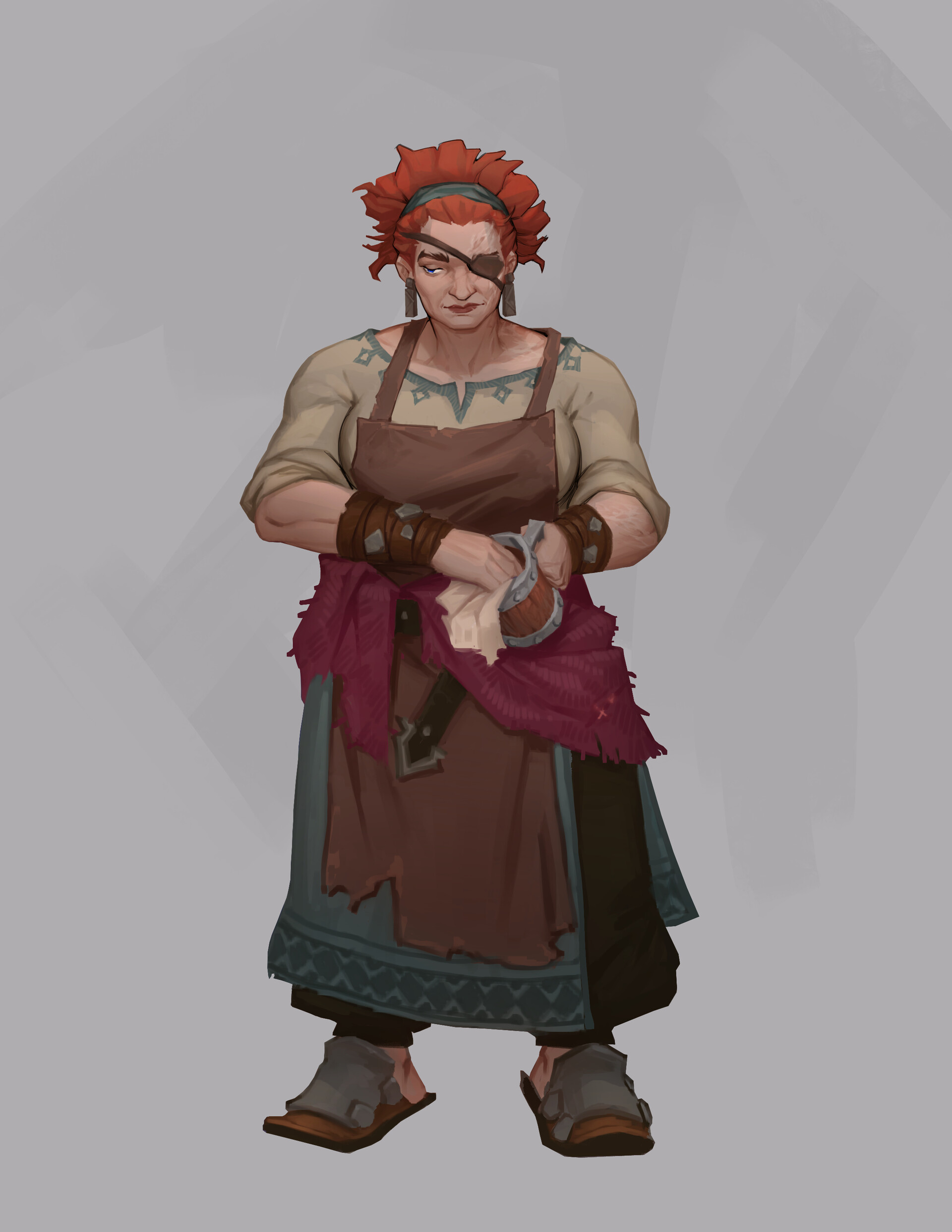 ArtStation - Tavern lady