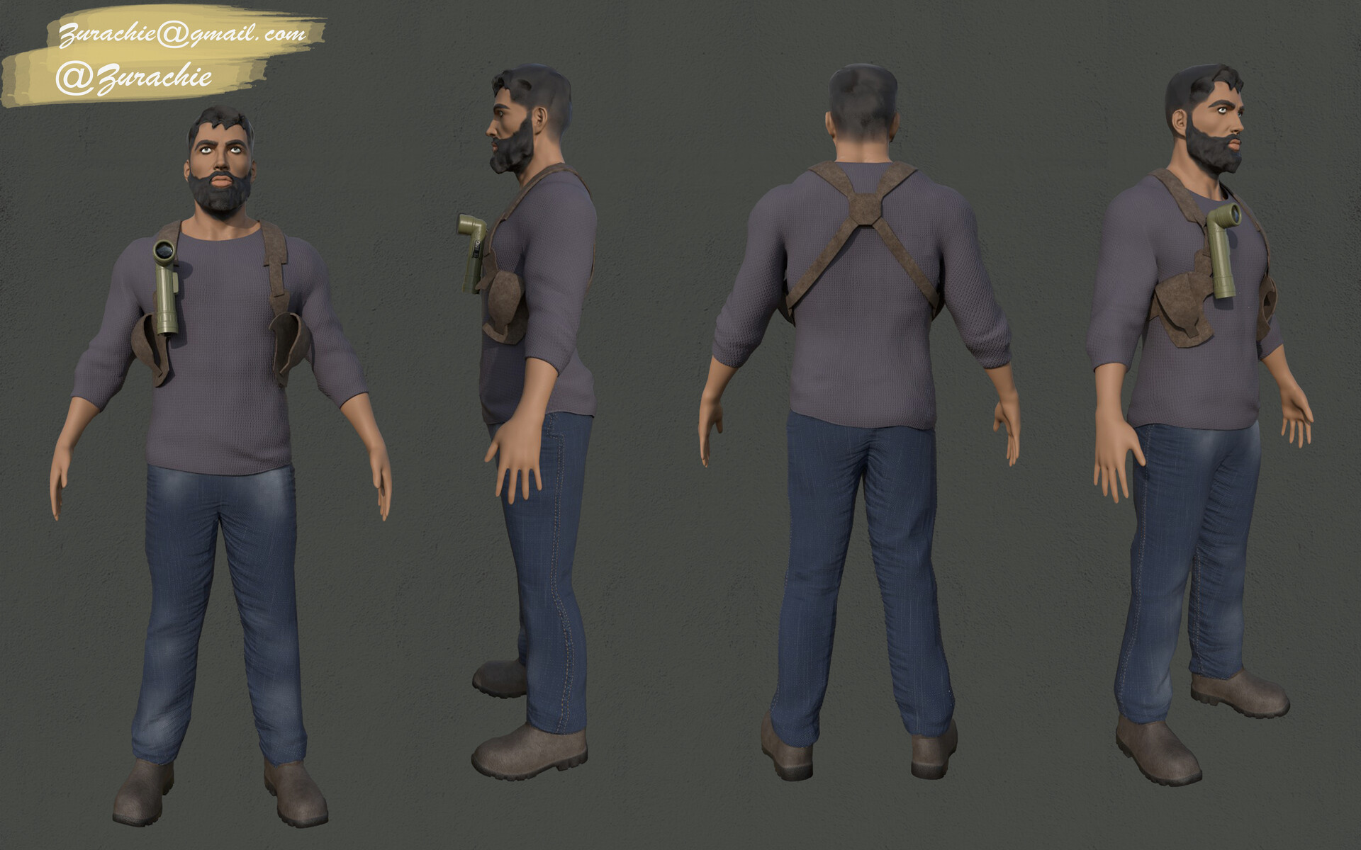 Tanela - The Dark Descent Asset Production Sheets