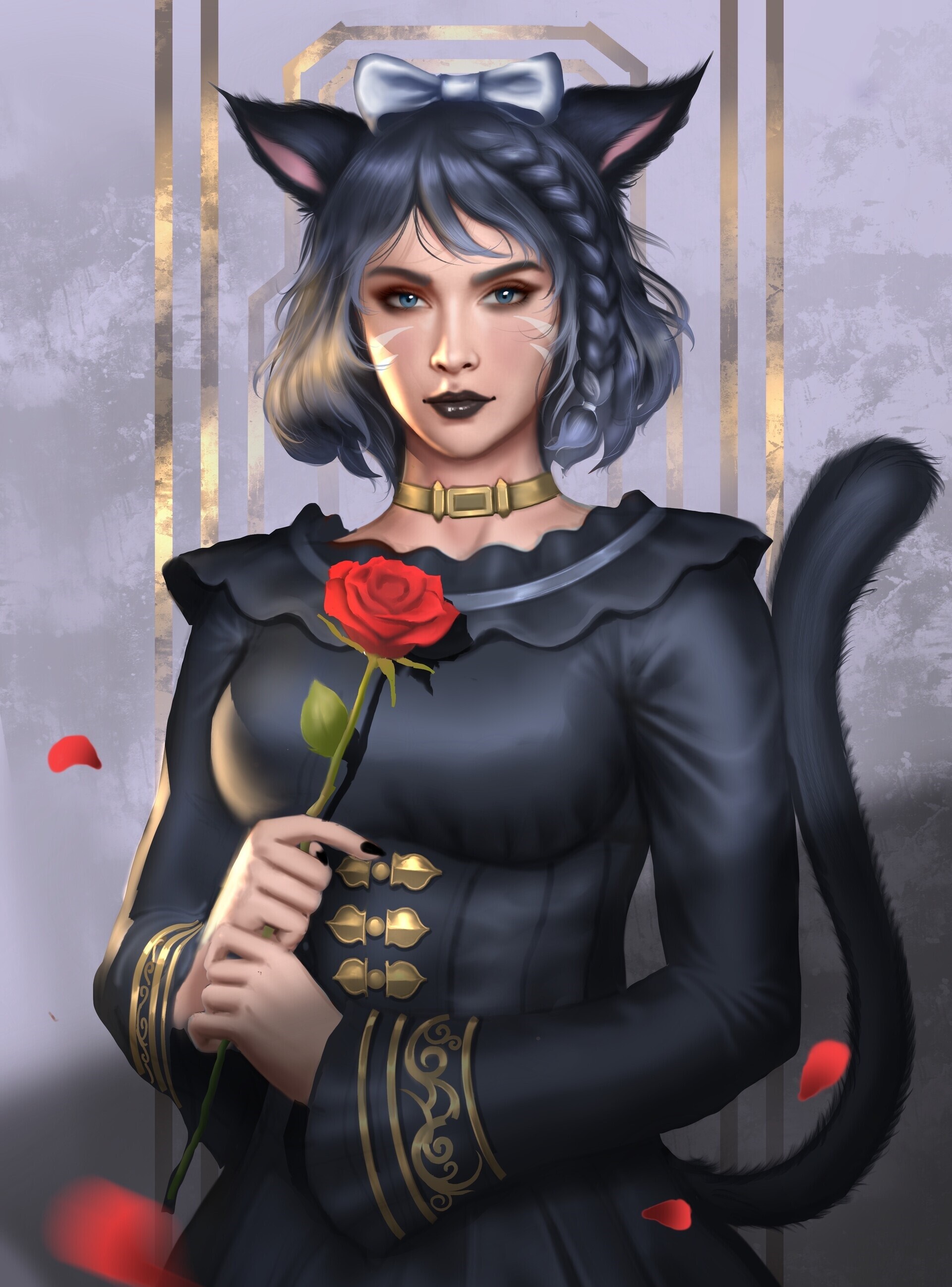 ArtStation - semi realism character cover art / game art commissions