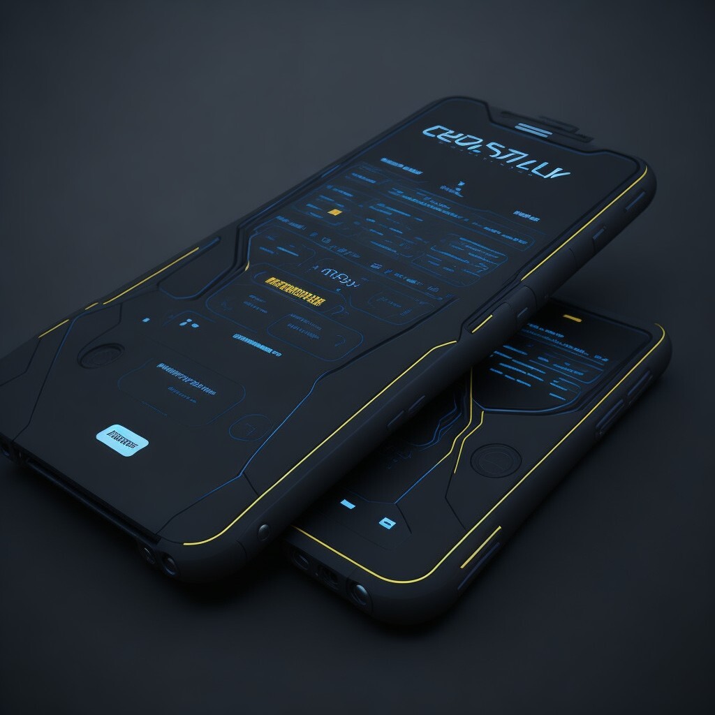 ArtStation - Futuristic sci-fi Iphone