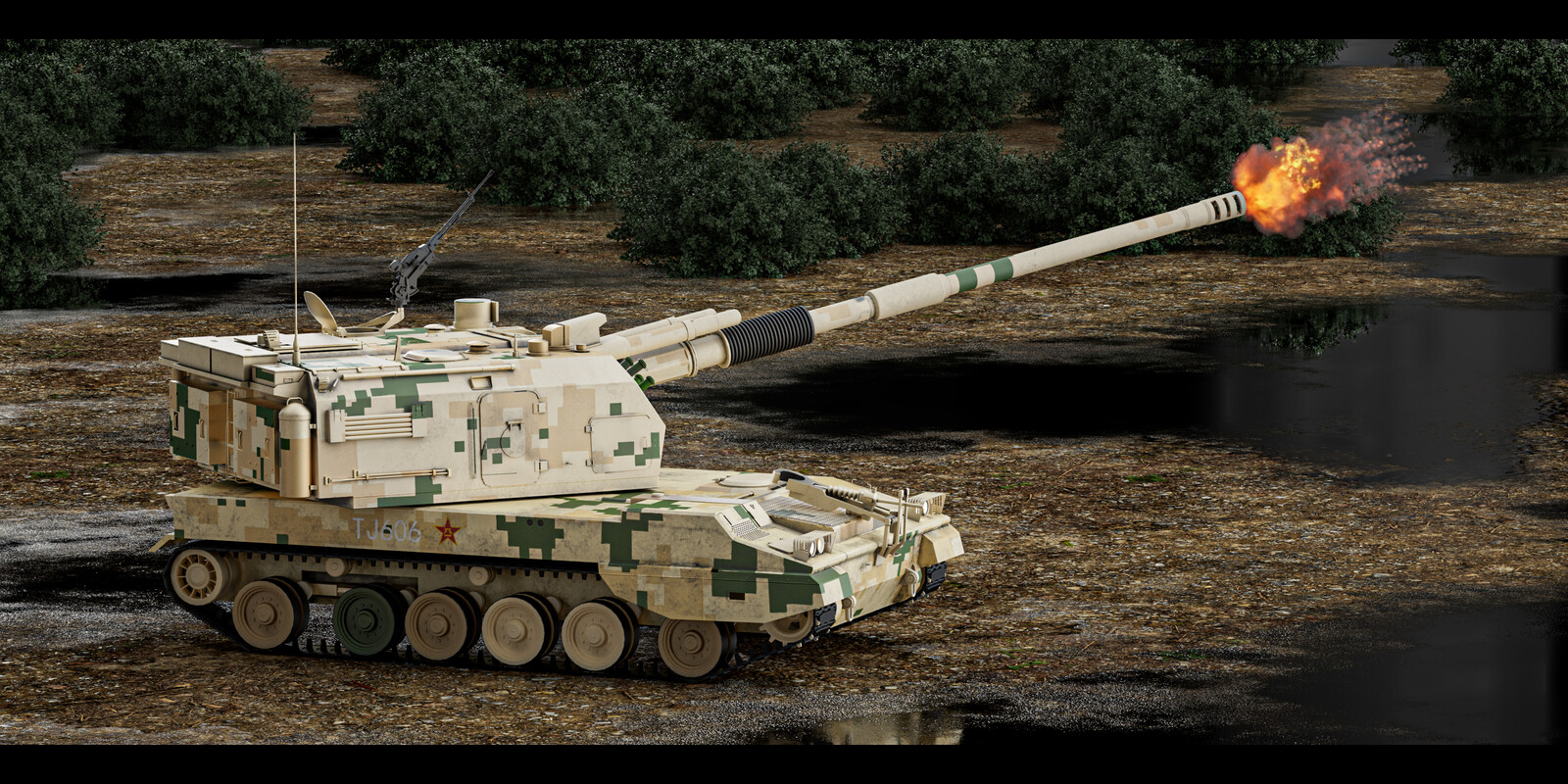 SCV - PLZ-155毫米自行榴弹炮