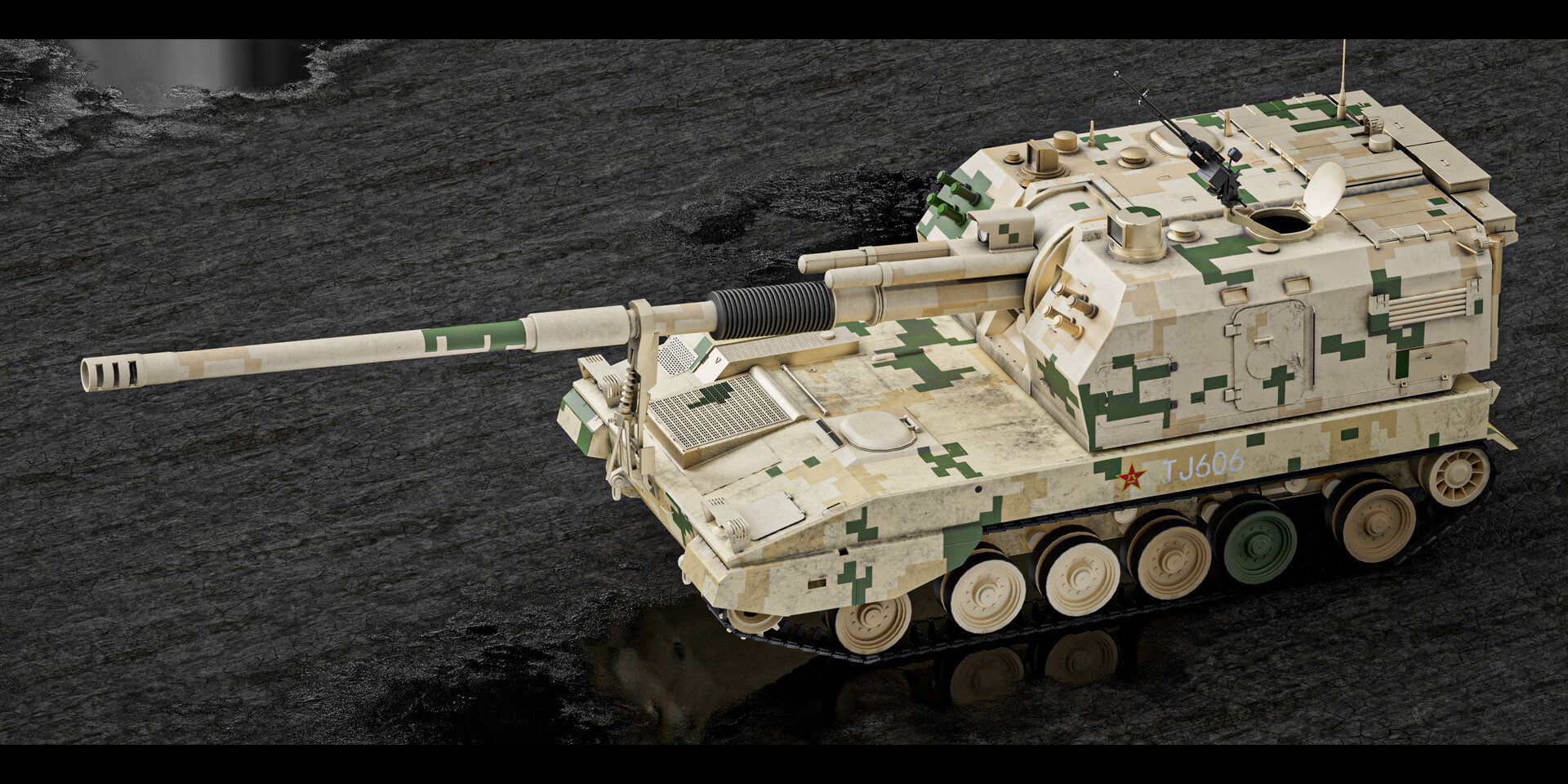 SCV - PLZ-155毫米自行榴弹炮