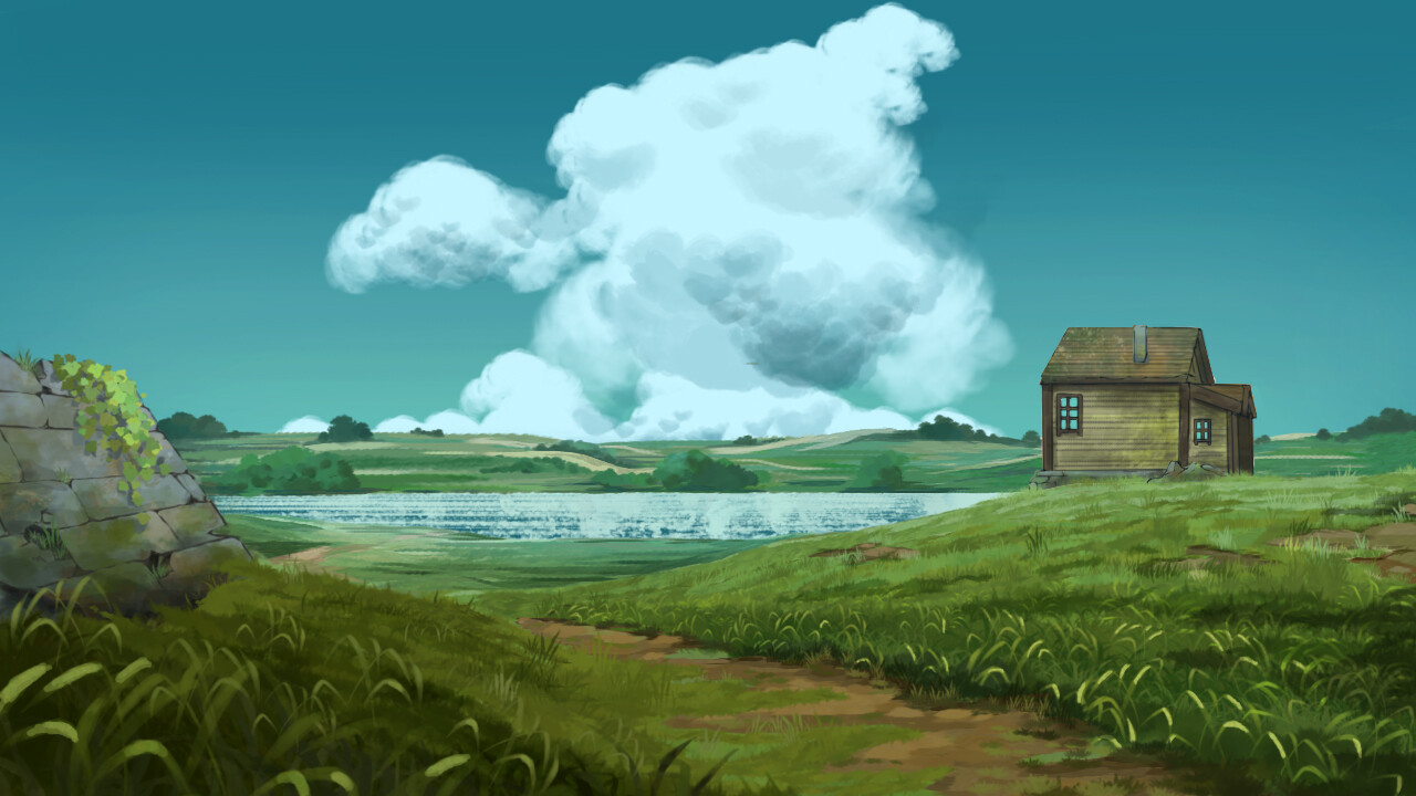 ArtStation - Cool breeze