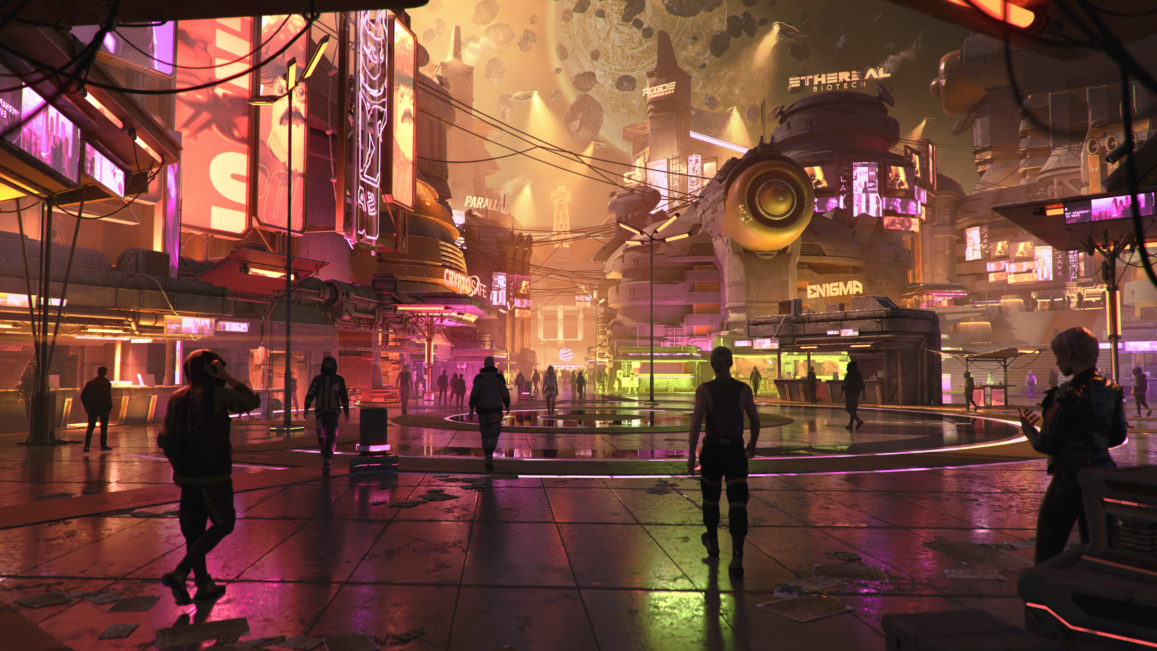 Frostburn Town Square, Oliver Beck : r/ImaginaryCityscapes