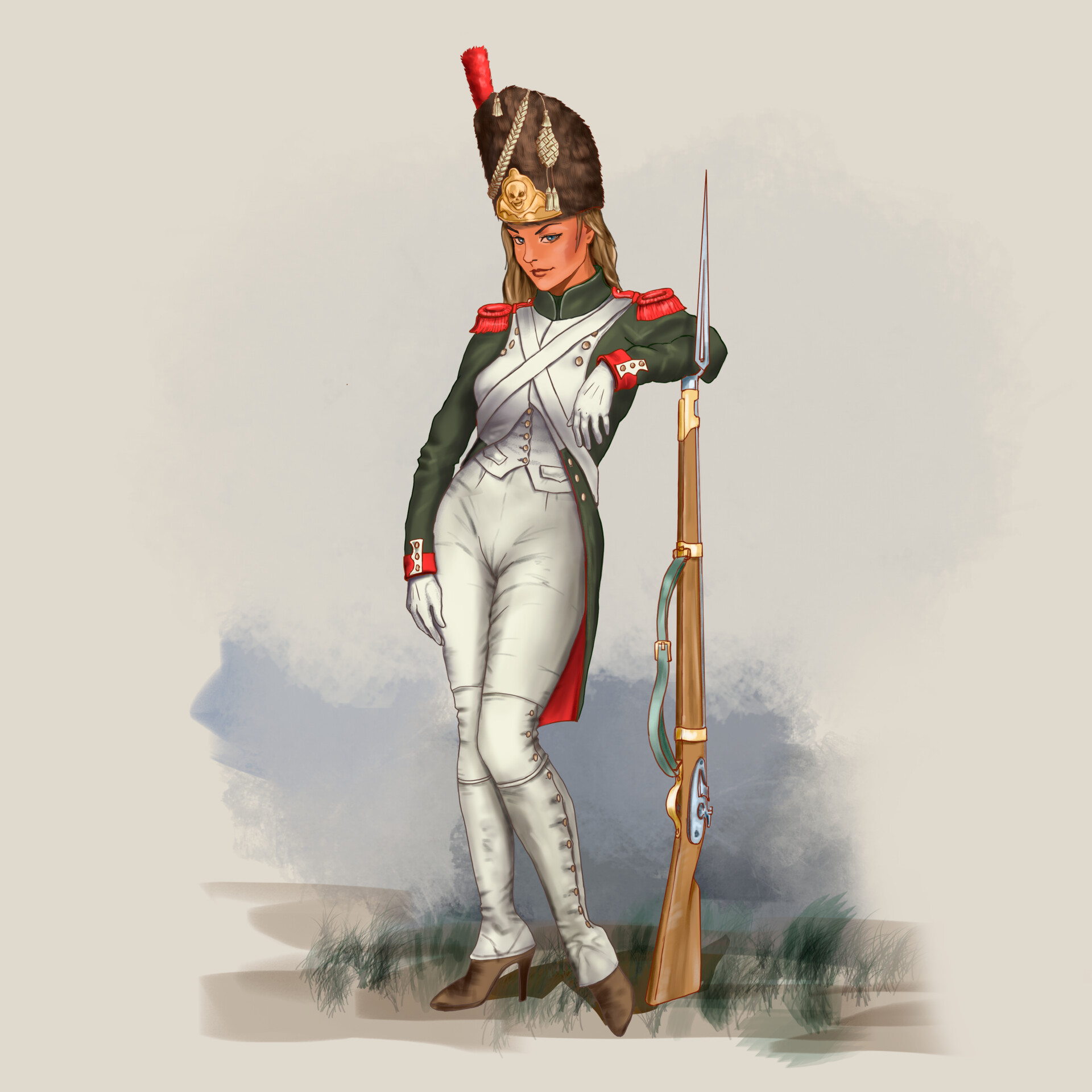 ArtStation - Soldier of Napoleon