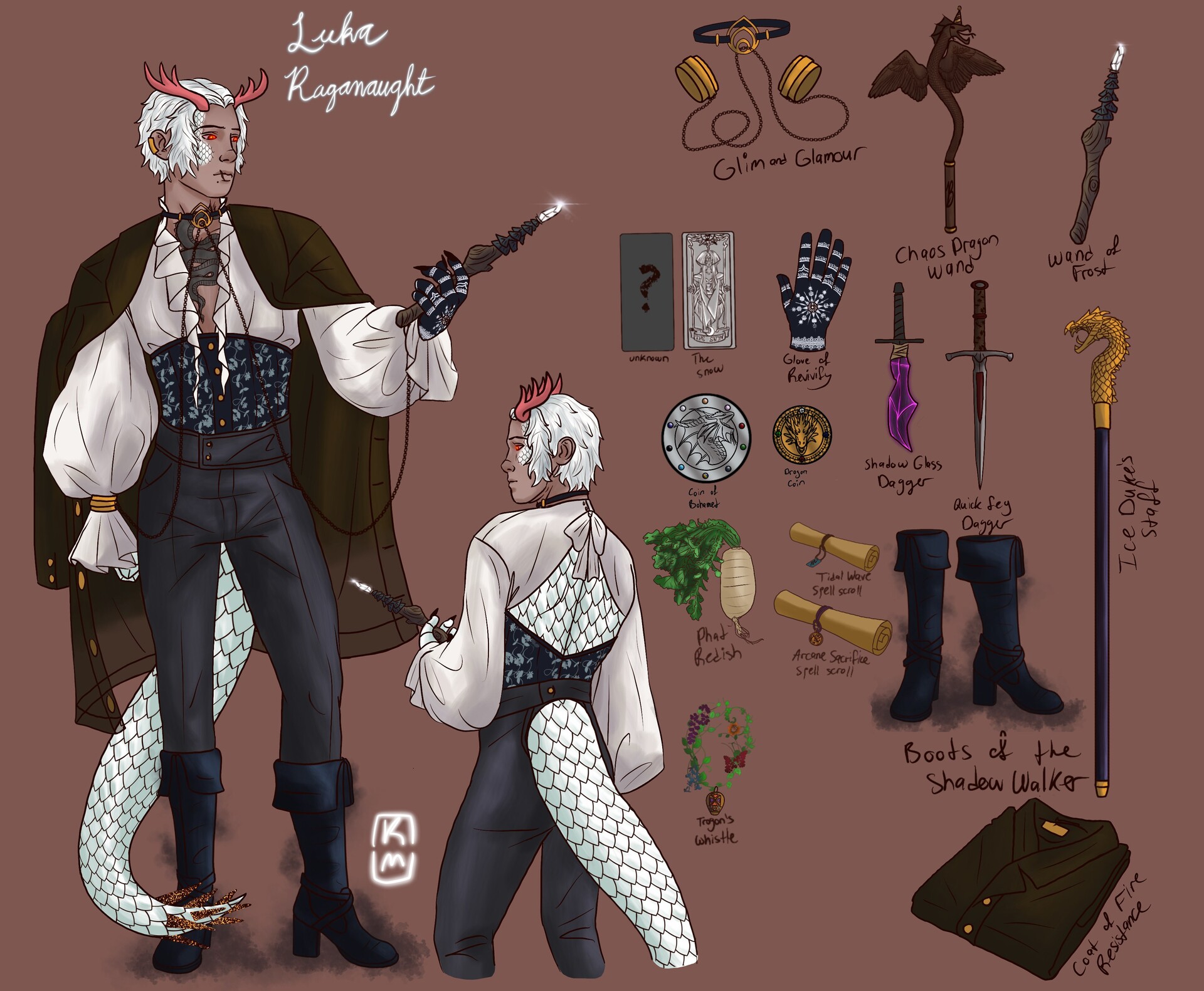 ArtStation - Luka and His Magic Items