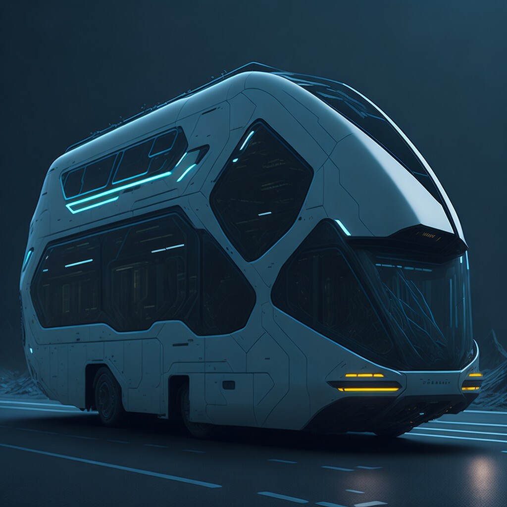 AIstation - Futuristic bus