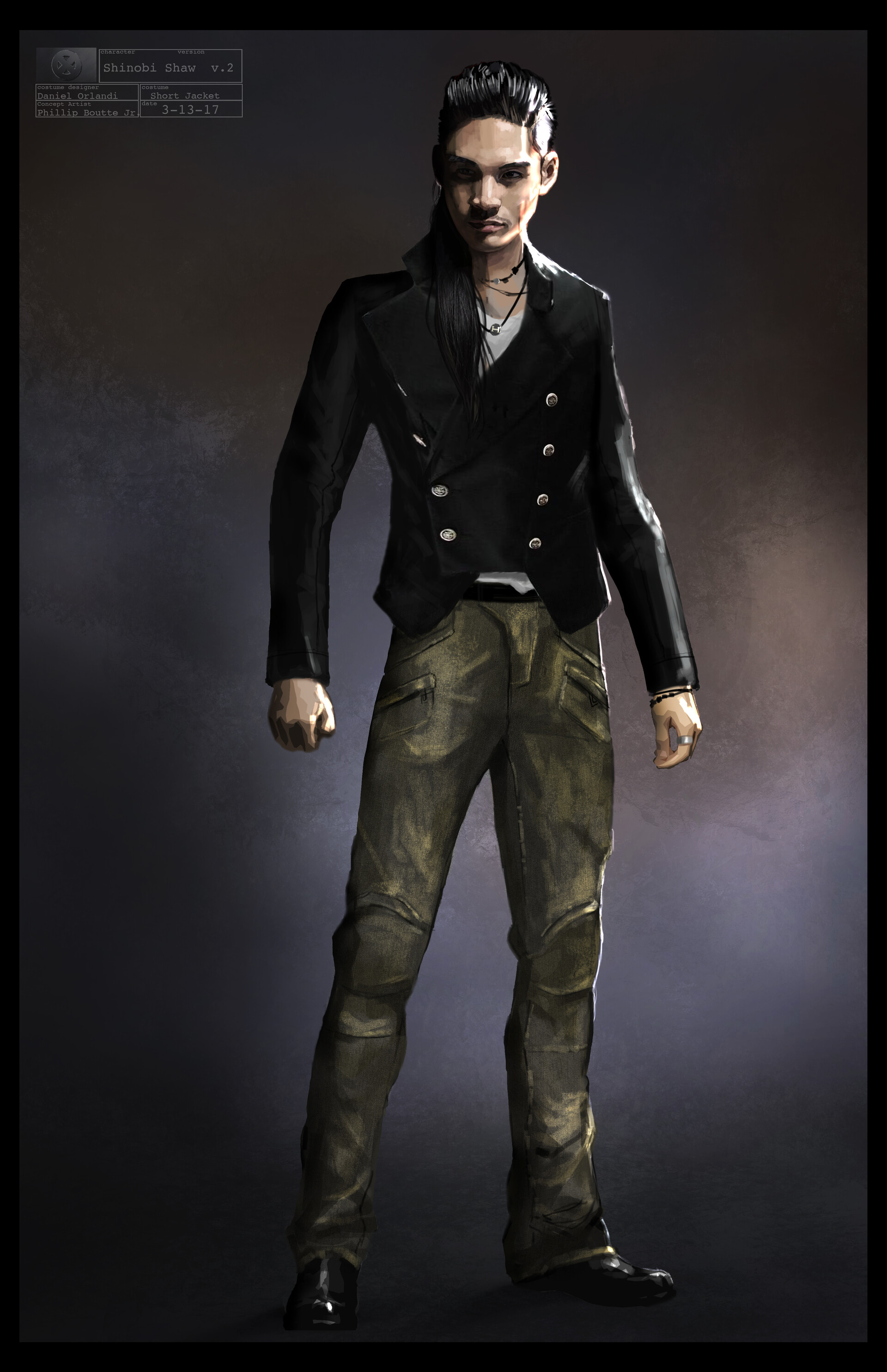 ArtStation - X-Men Dark Phoenix: Shinobi Shaw (Unused Hellfire Club)