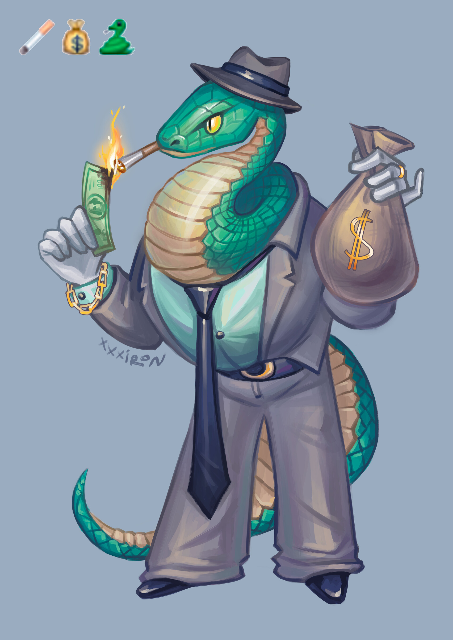 ArtStation - snake banker