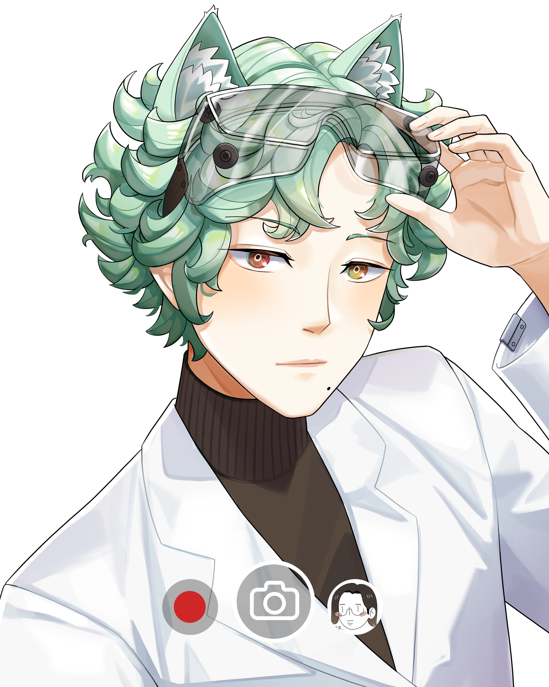 ArtStation - Almond ft Caelle (OC Illustration)