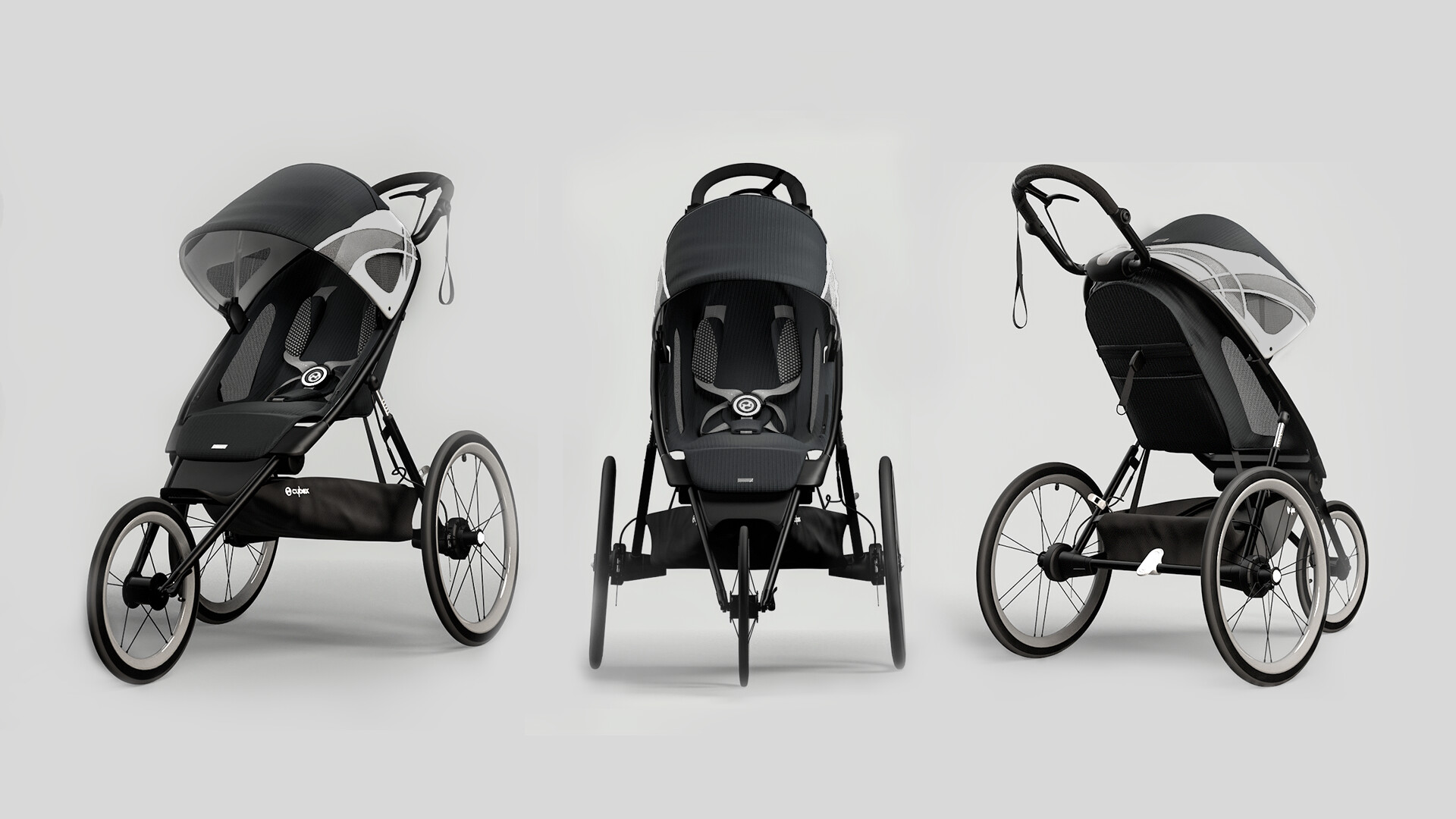 Lenny Caino - Cybex "Avi" Jogging Baby Stroller