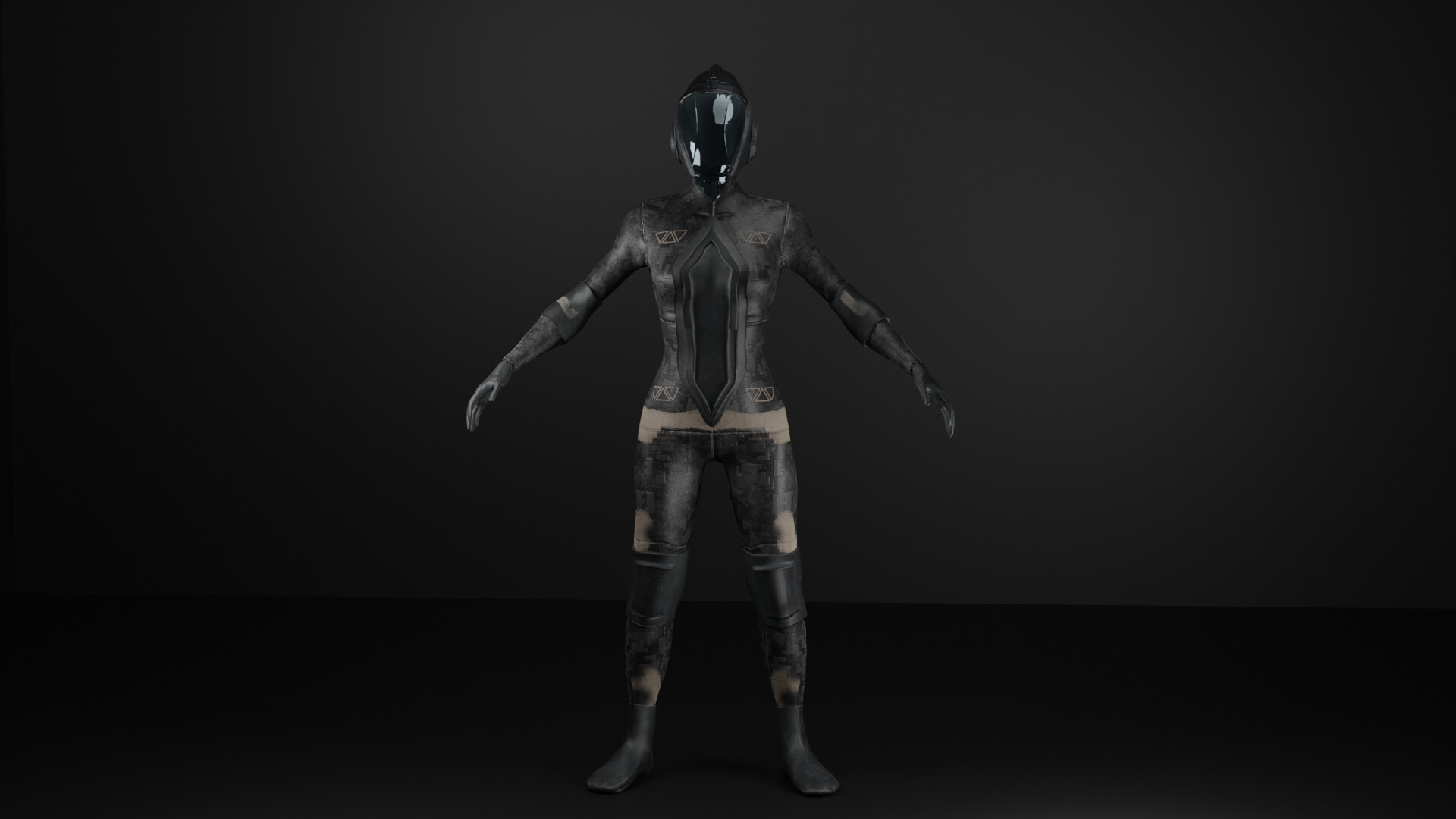 ArtStation - Alien Race Sci-fi Character (Game Asset)