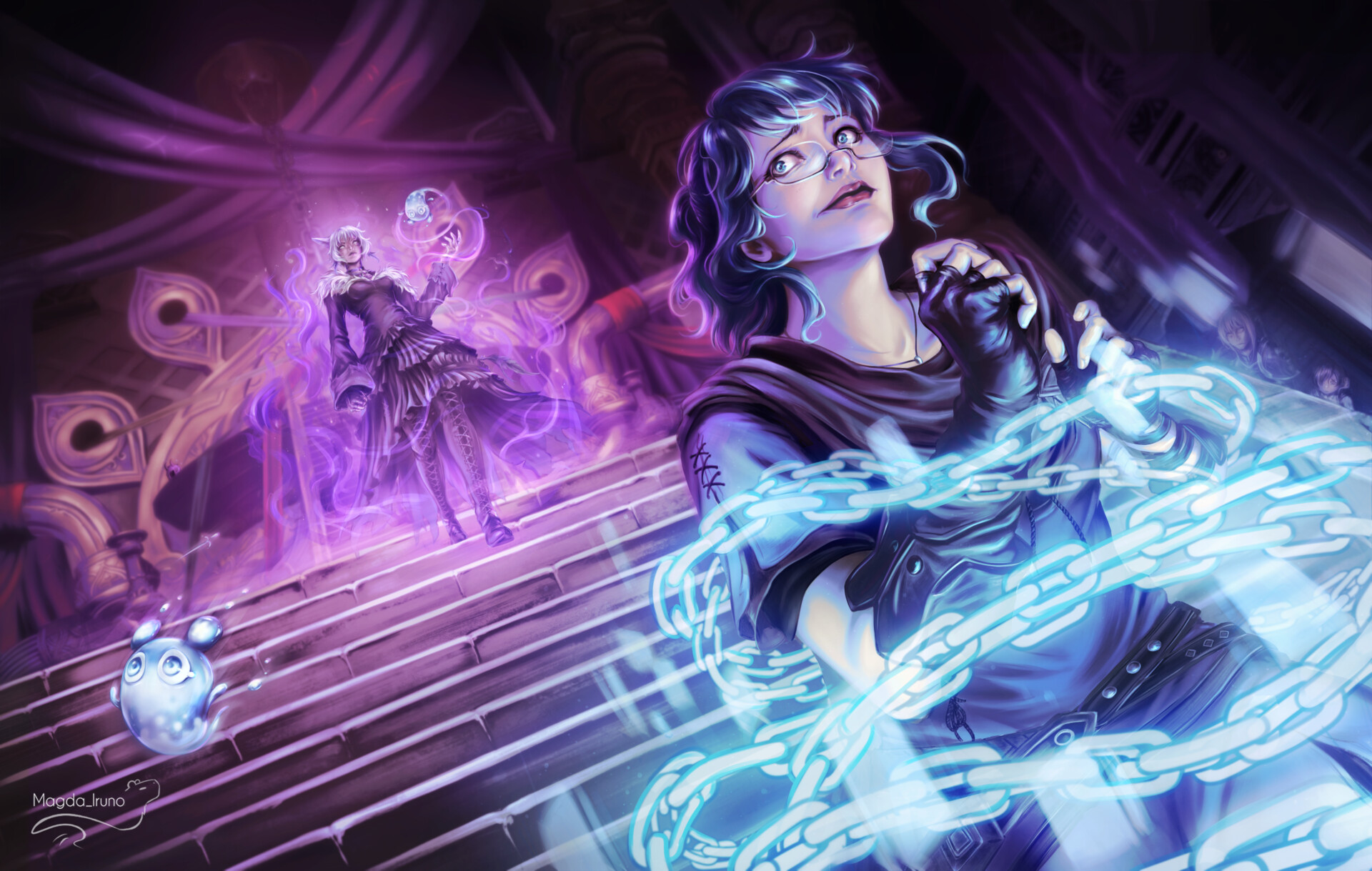 ArtStation - "You and I will speak later" - Commission