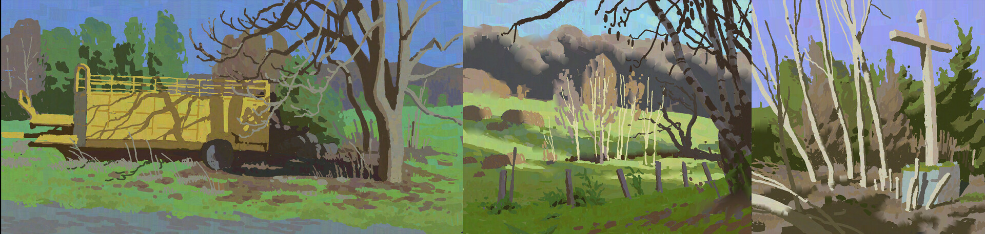 benoit chenu - Plein air and dailies dump