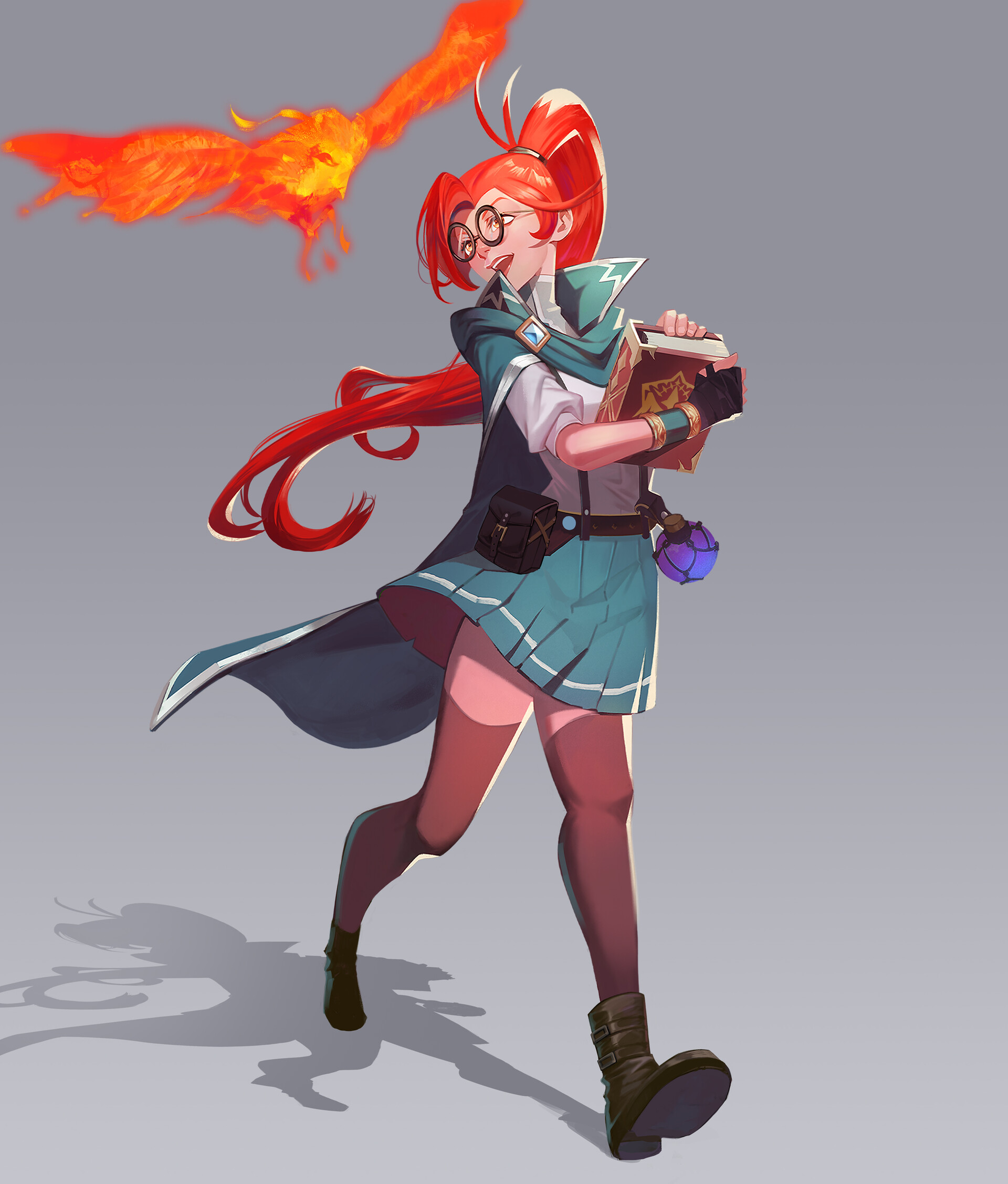ArtStation - magic school student