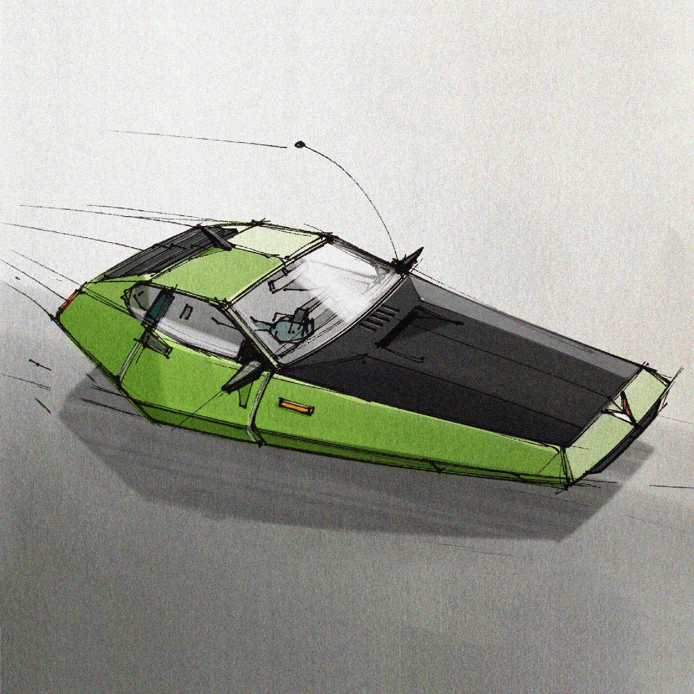 ArtStation - Flying Car