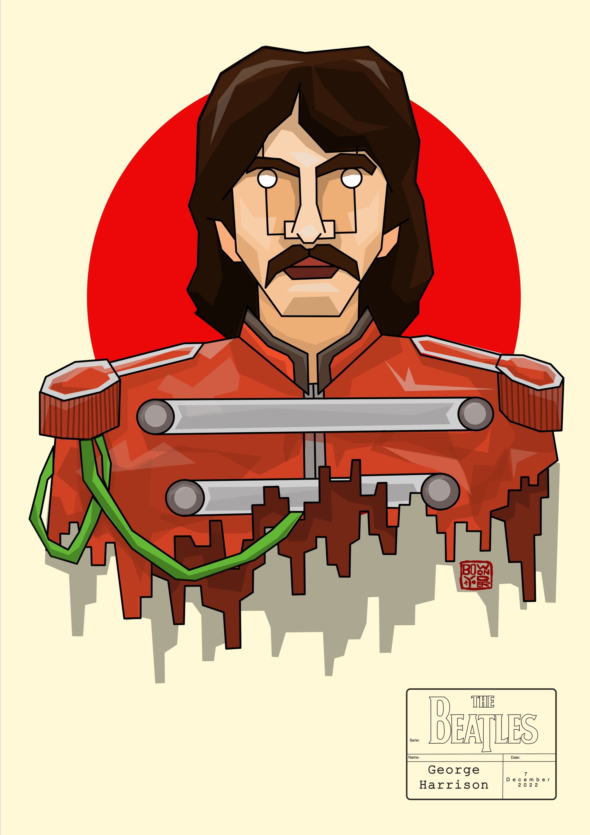 ArtStation - George Harrison (the Beatles)