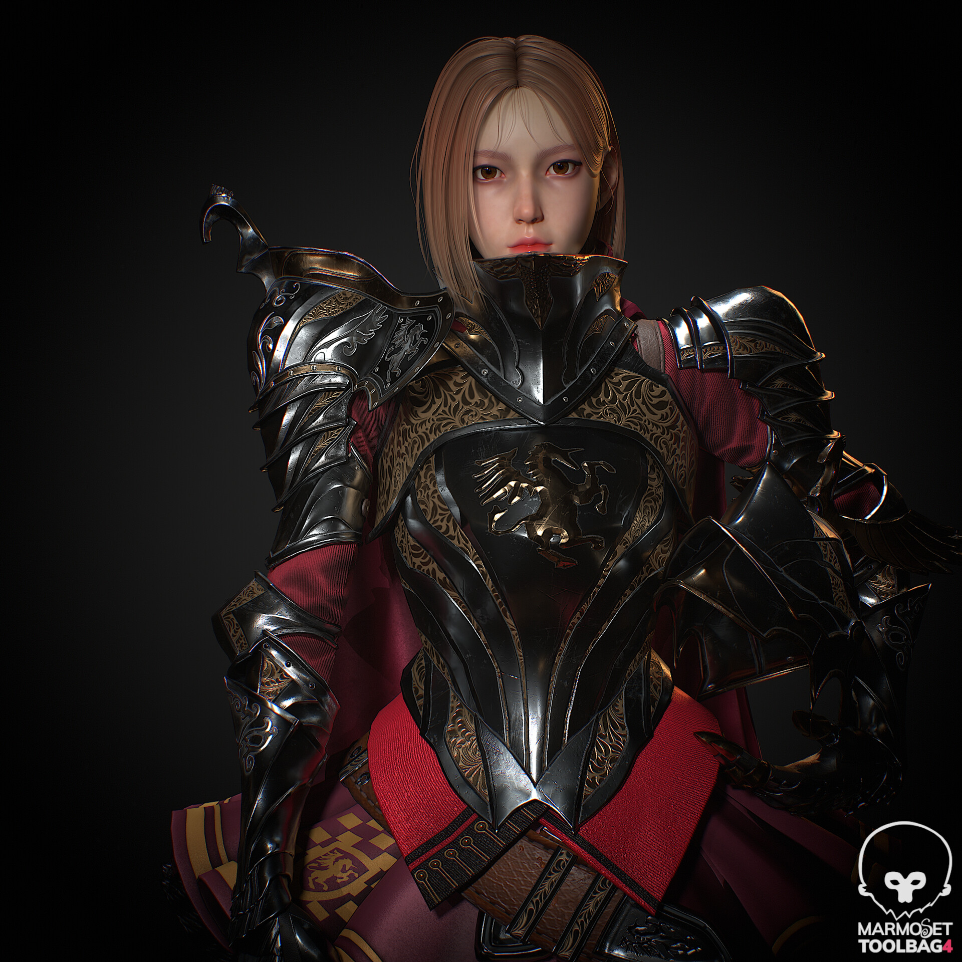 ArtStation - Female Knight _01