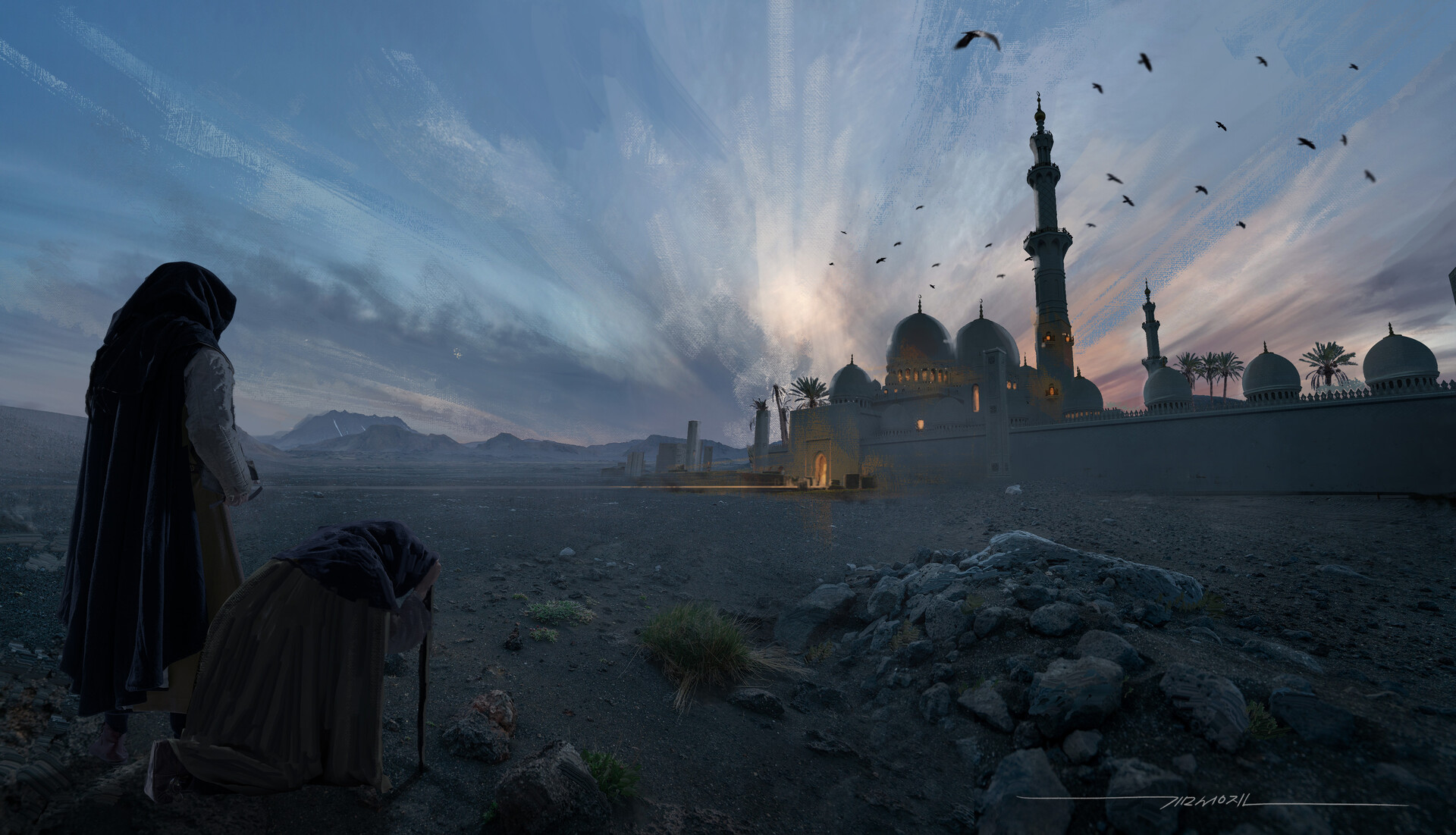 ArtStation - mosque
