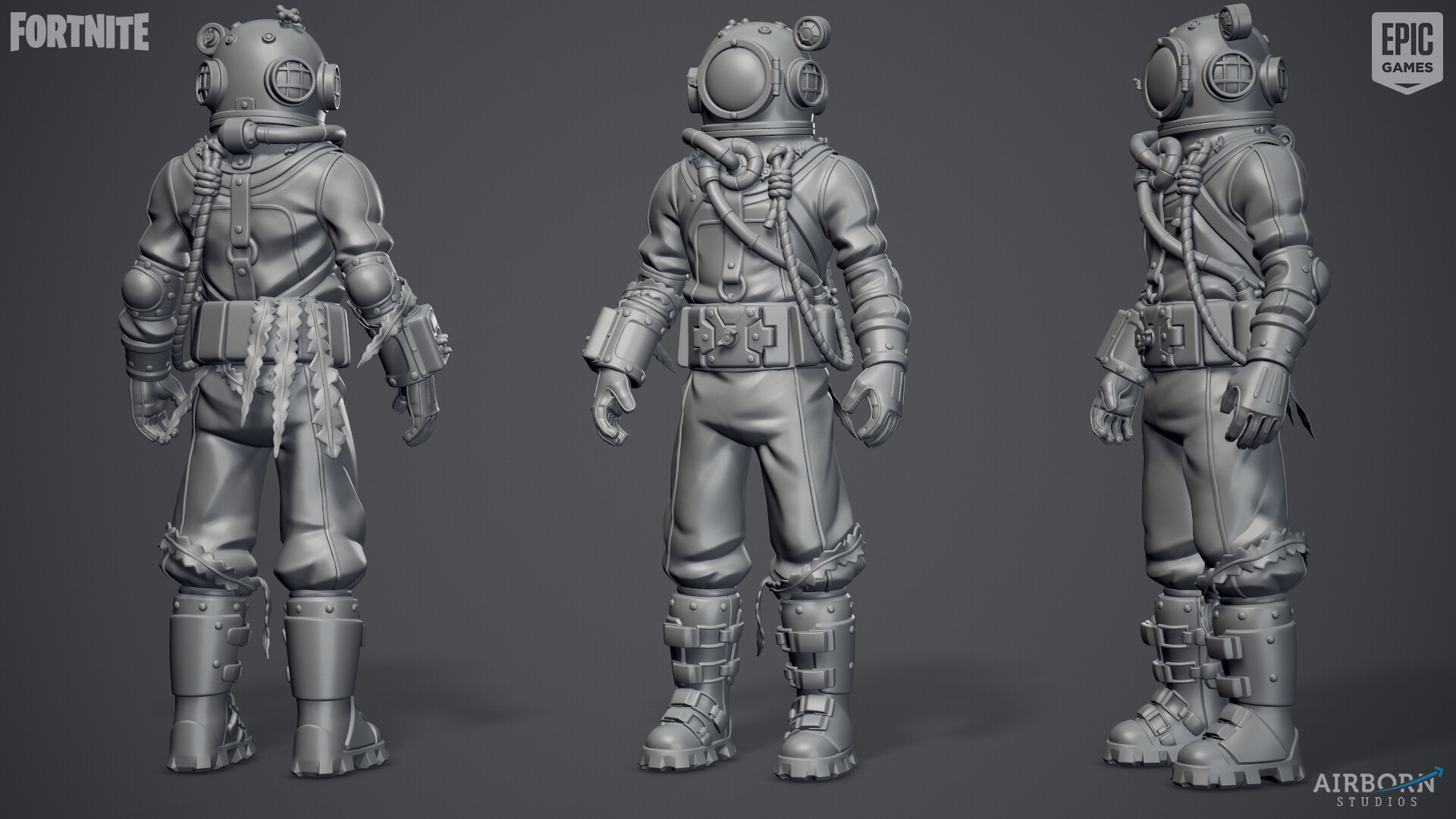 Airborn Studios - Fortnite - Deep Sea Destroyer