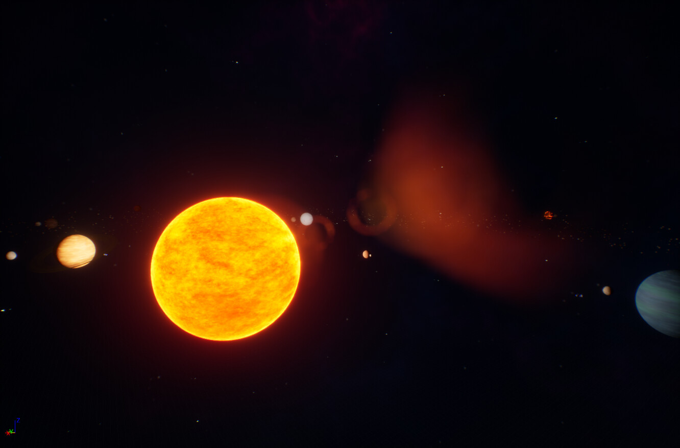 Jak Wright - Procedural Solar System