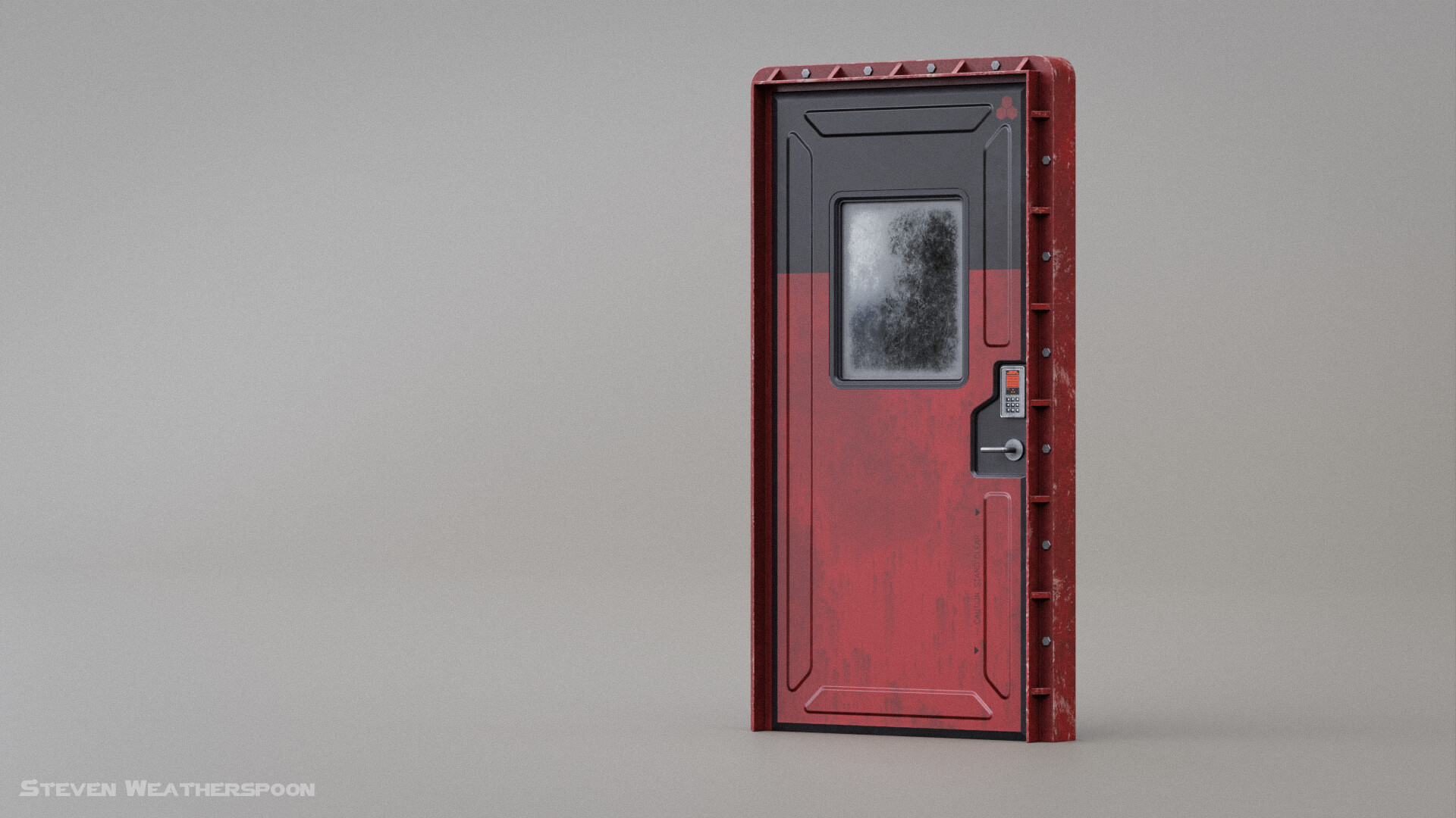 ArtStation - Game-ready Bunker Lab Door