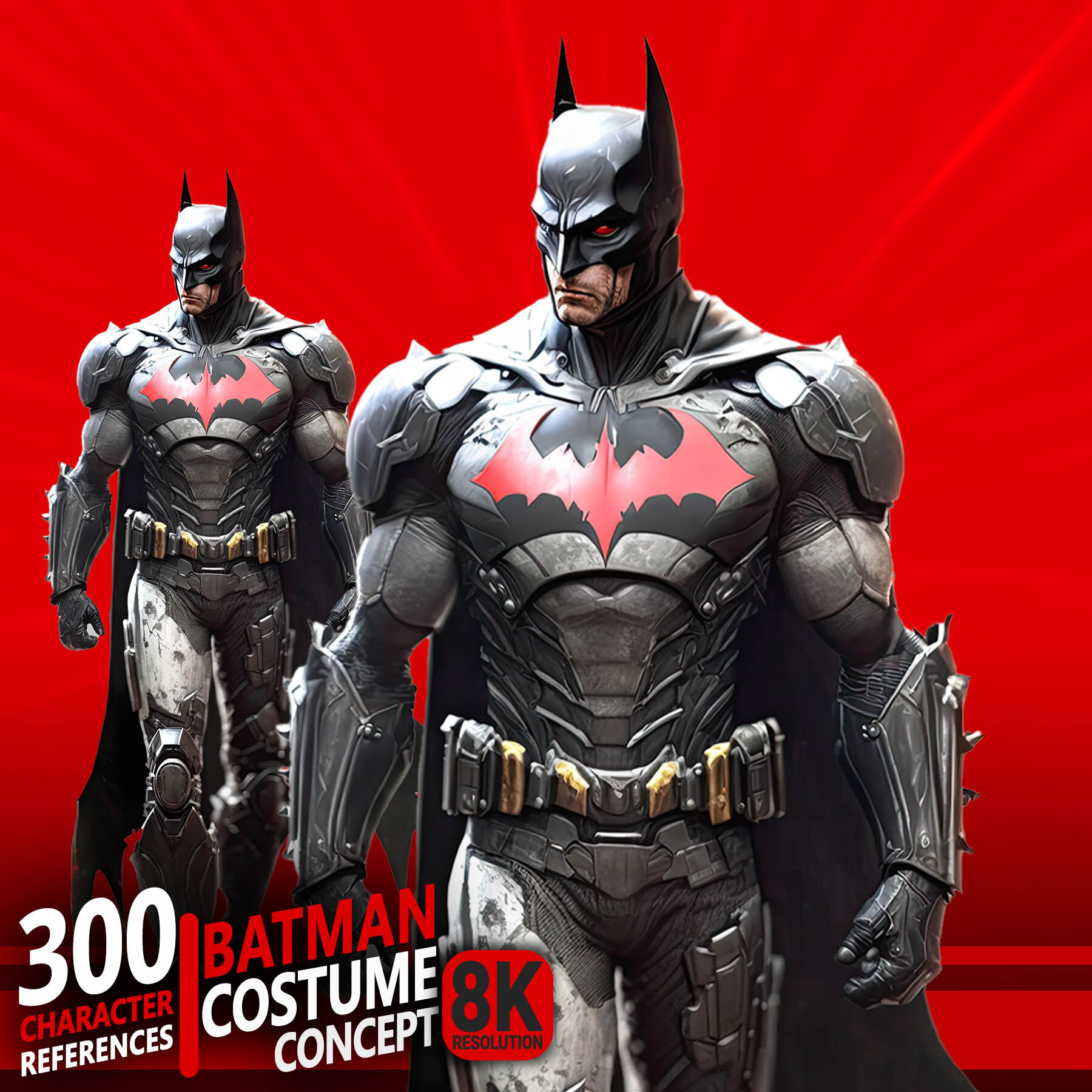 ArtStation - 400 Batman Outfit Concept - Character References | 8K ...