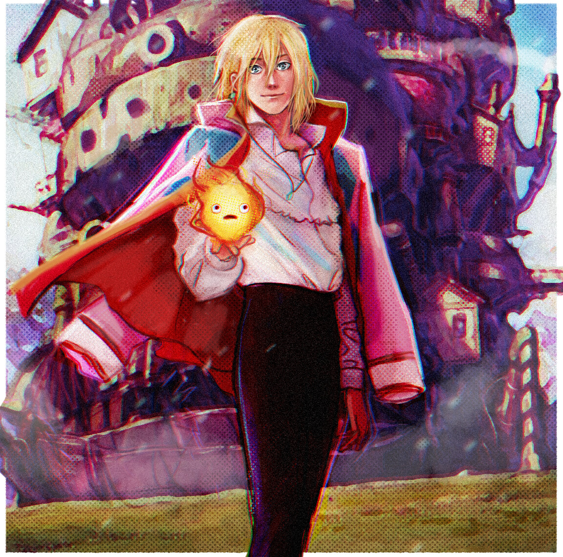 ArtStation - HOWL de Castelo Animado