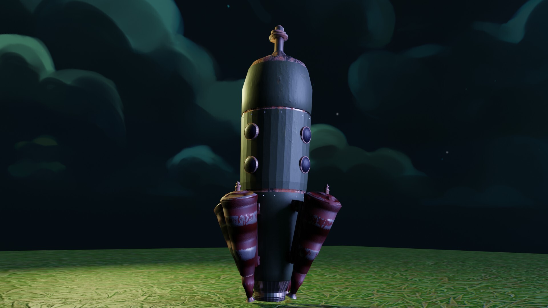 ArtStation - The Last Rocket