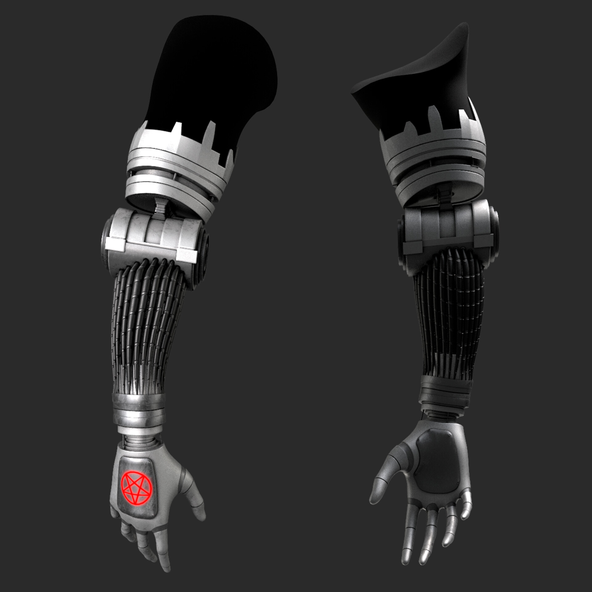 ArtStation - Mechanical Arm Prosthesis