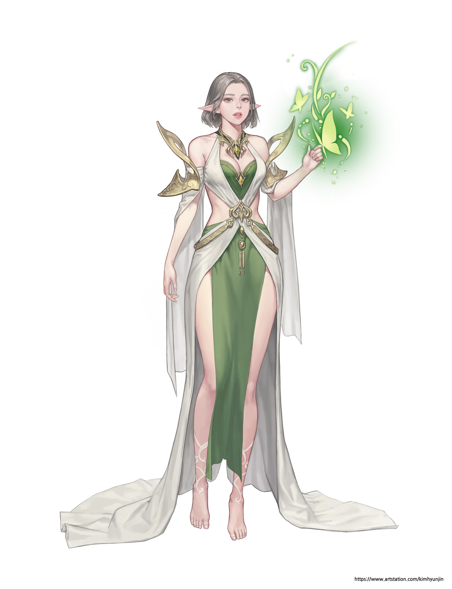 ArtStation - Elf Wizard