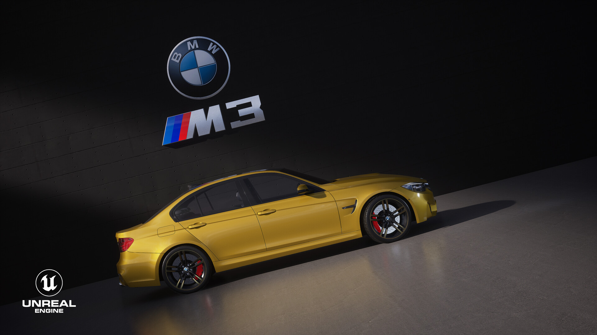 Yogesh Kumar Jakhu - BMW M3 F30 3D Visualization : Unreal Engine 5