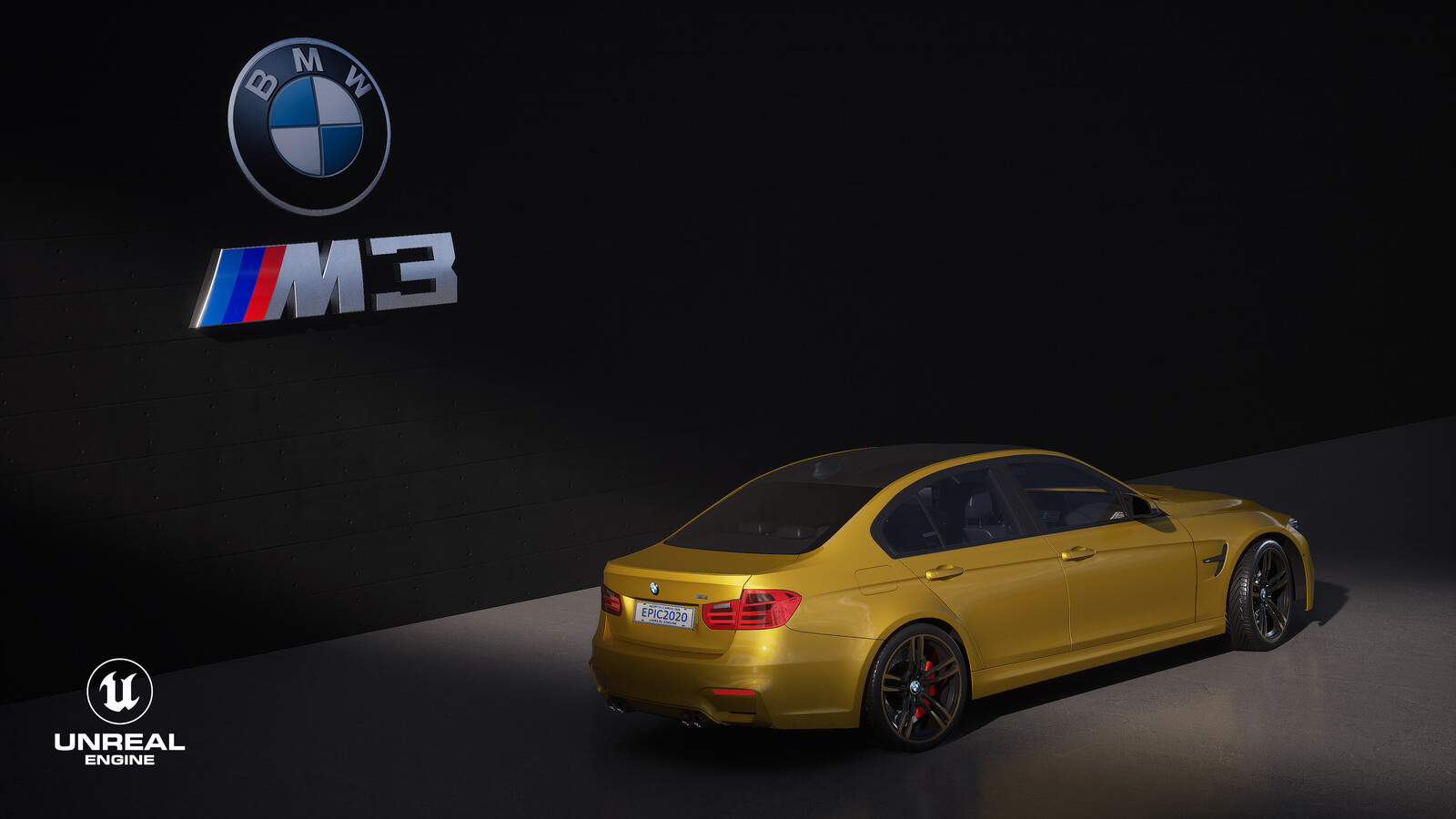 Yogesh Kumar Jakhu - BMW M3 F30 3D Visualization : Unreal Engine 5